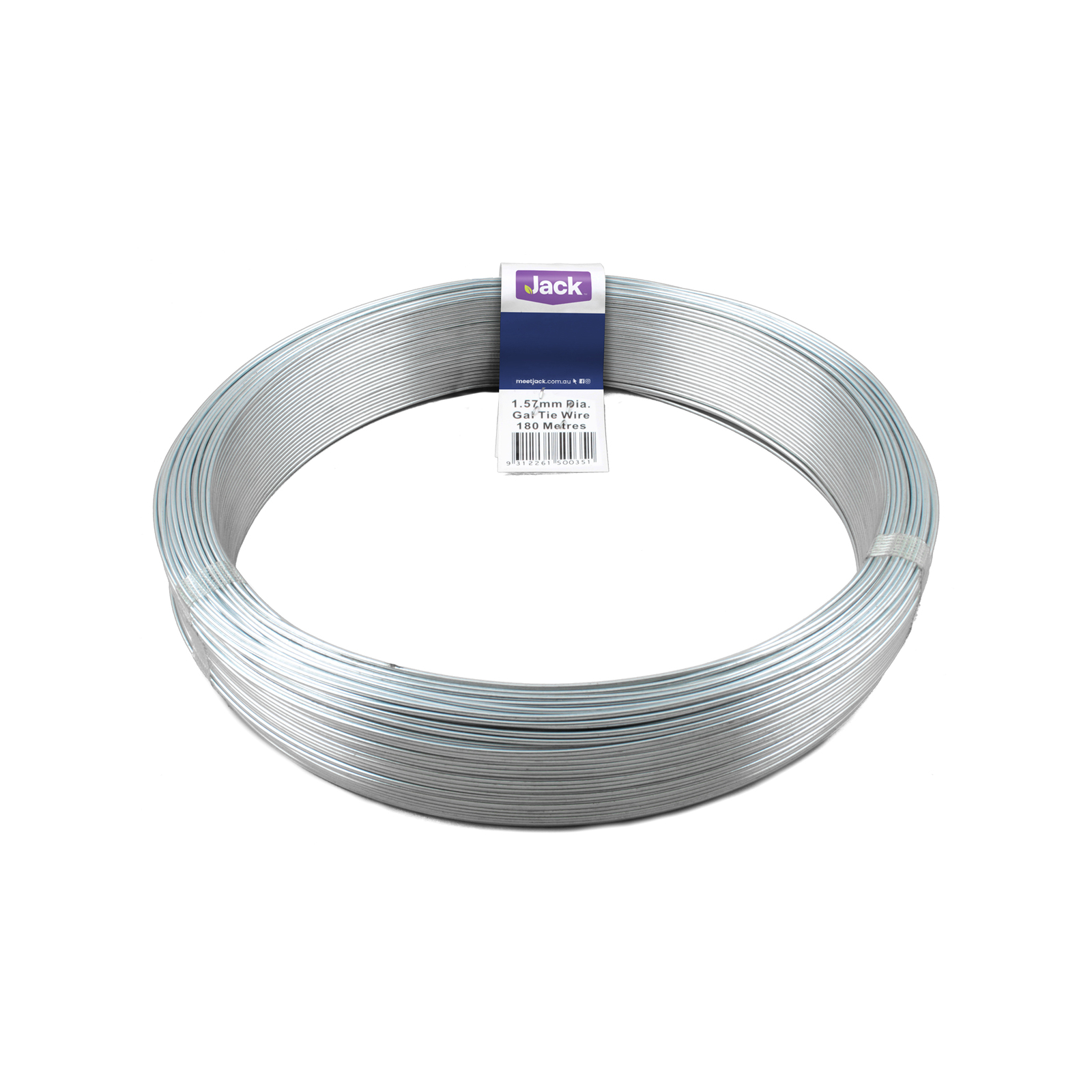Jack 1.57mm x 180m 3kg Galvanised Tie Wire - Bunnings Australia