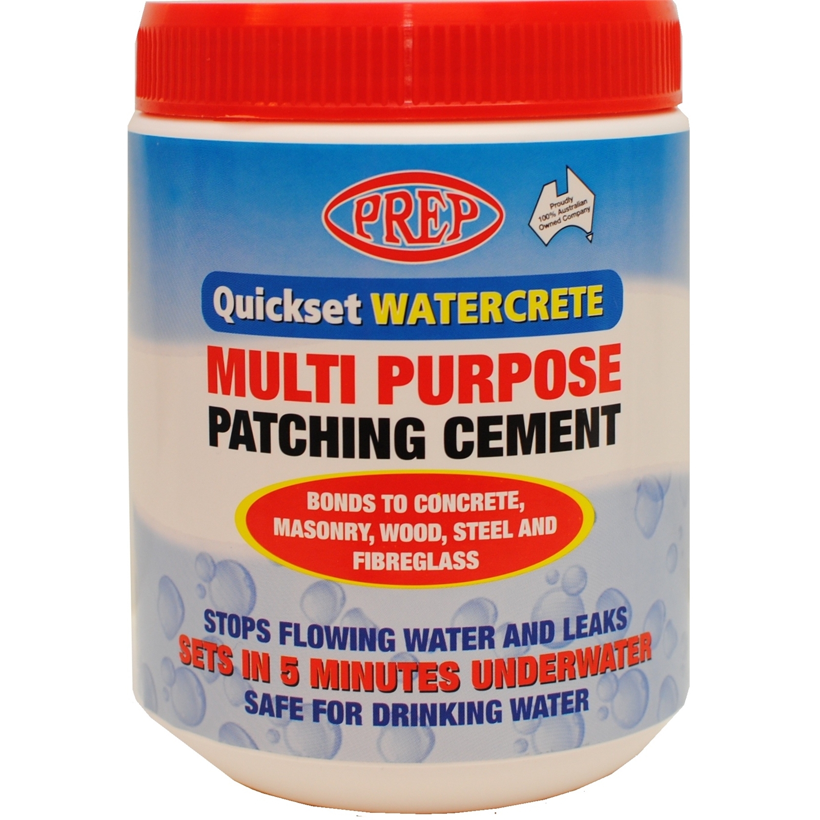 Prep 750g Watercrete Multi-Purpose Patching Cement - Bunnings Australia