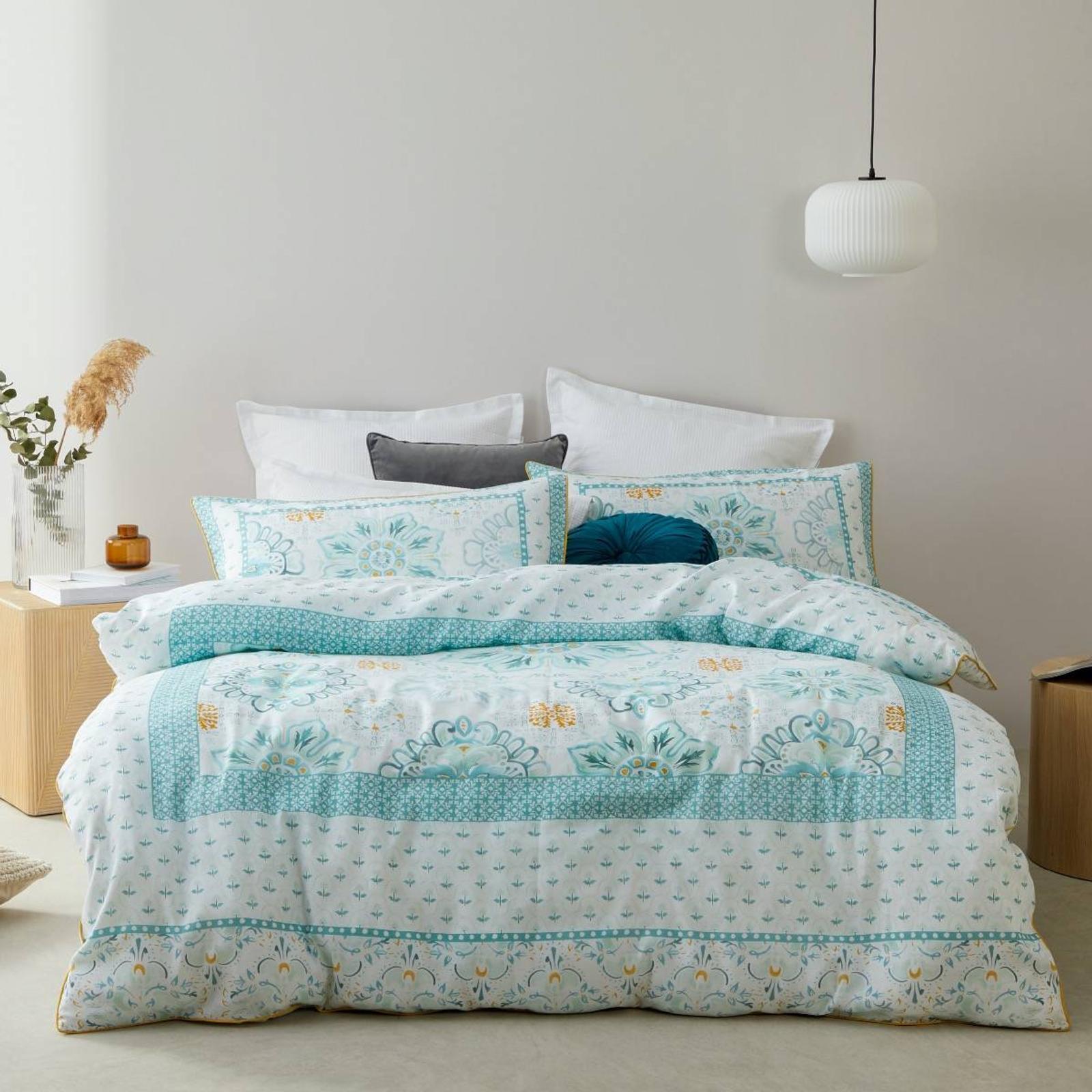 Sunday Spring Quilt Cover Set by Logan and Mason - Bunnings Australia