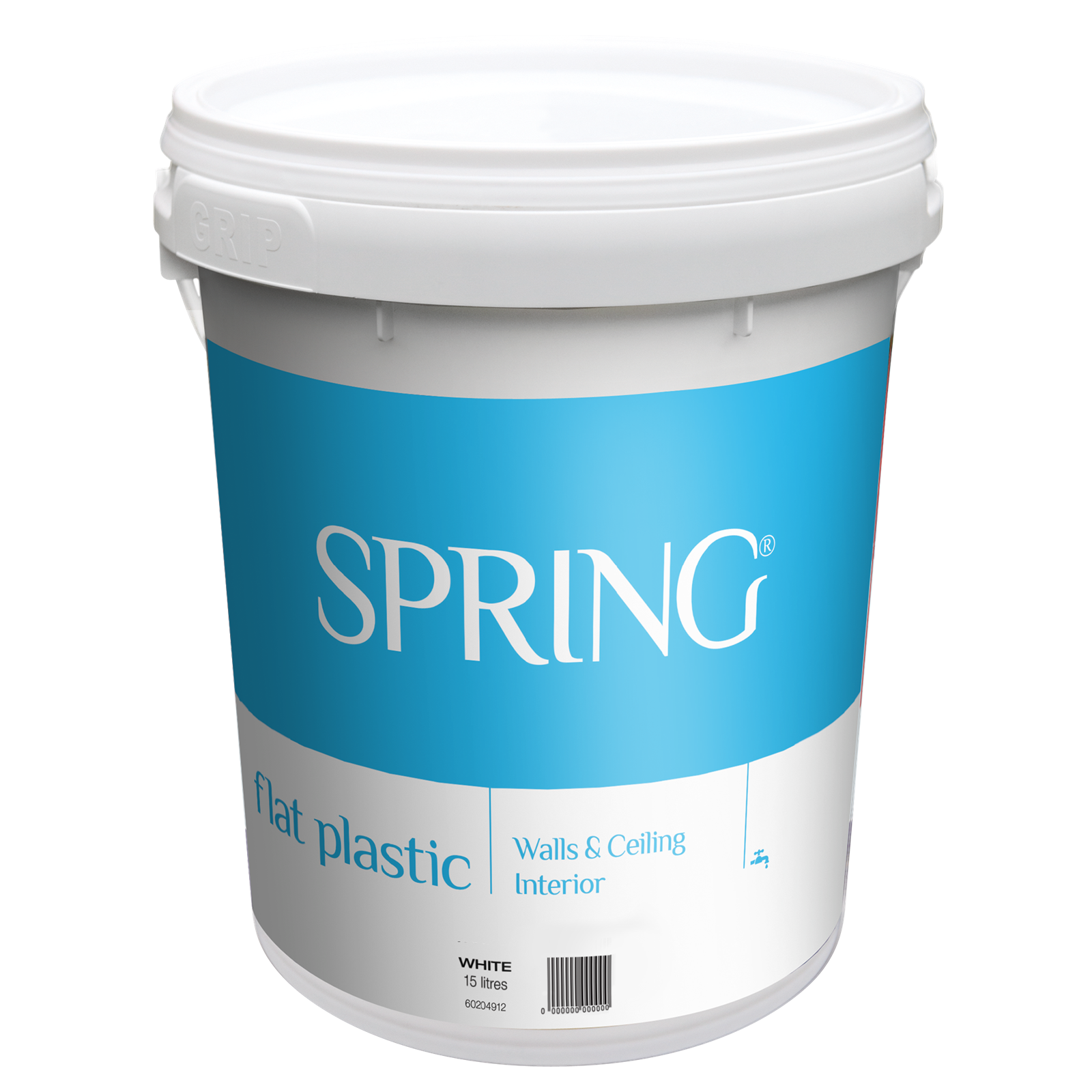 Spring 15L Flat White Interior Paint - Bunnings Australia