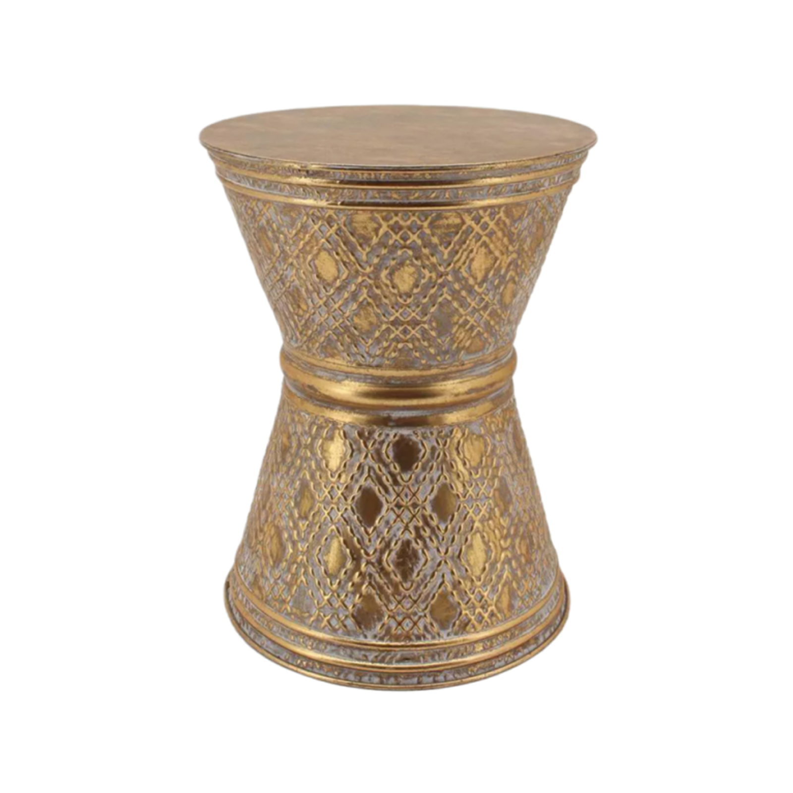 Metal Pressed Side Table/Stool - Bunnings Australia