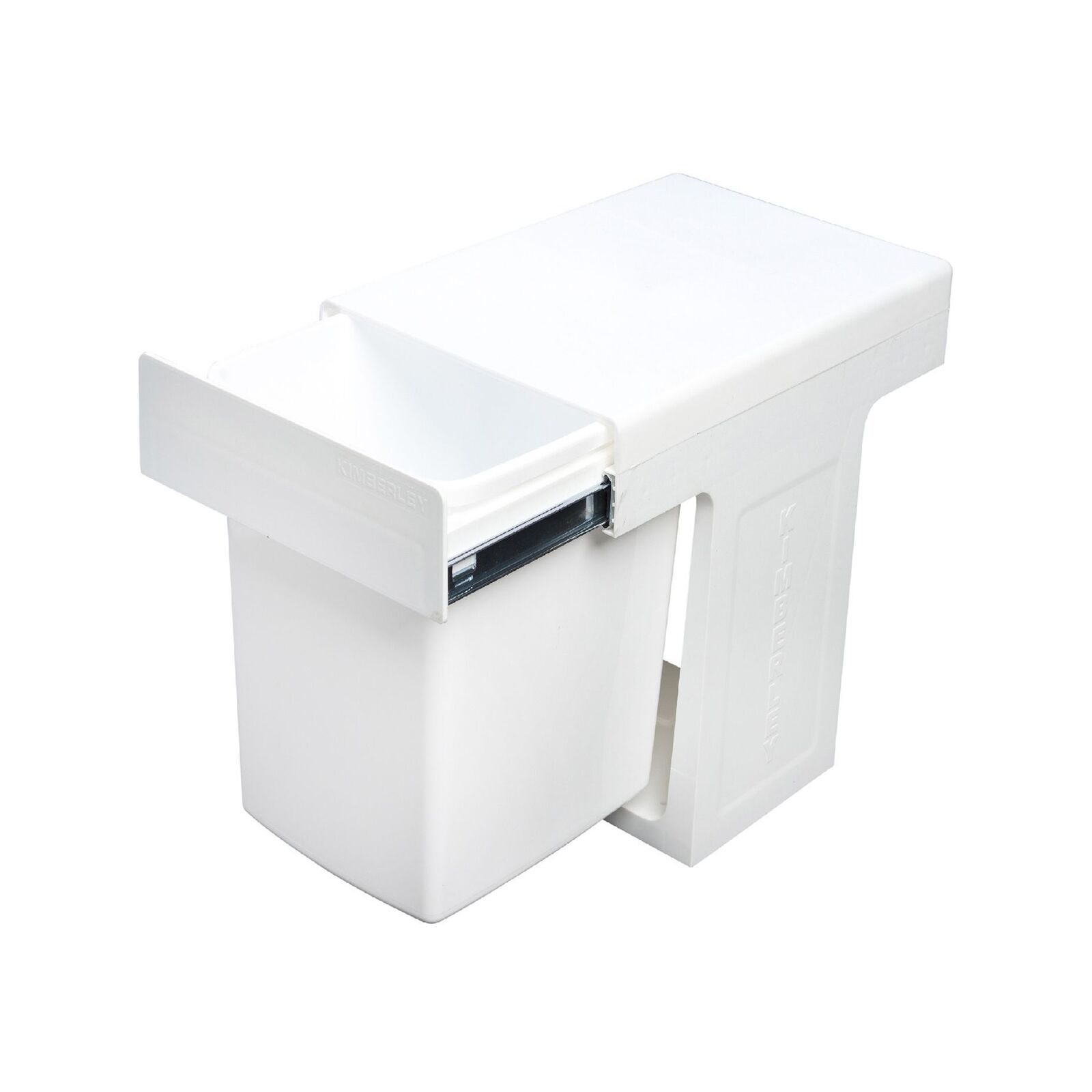 Kimberley 15L Concealed Slide Out Slim Kitchen Bin - Bunnings Australia