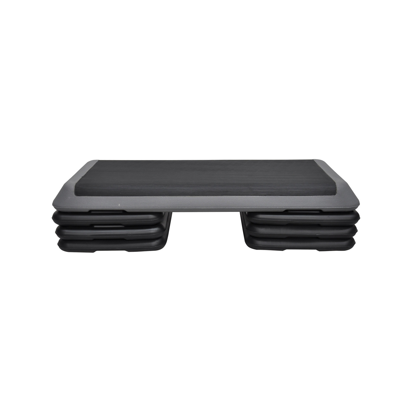 Aerobic Step - Black Grey 110cm*40cm Cardio Exercise Stepper - 6 Black ...