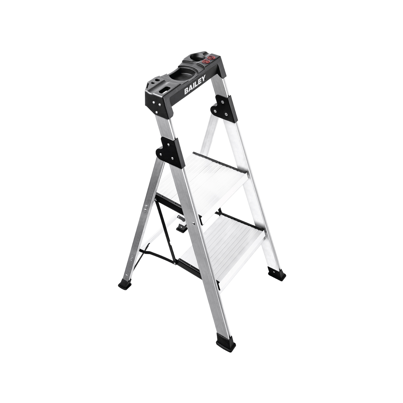 Bailey 120kg 2 Step Twin Platform Step Stool - Bunnings Australia
