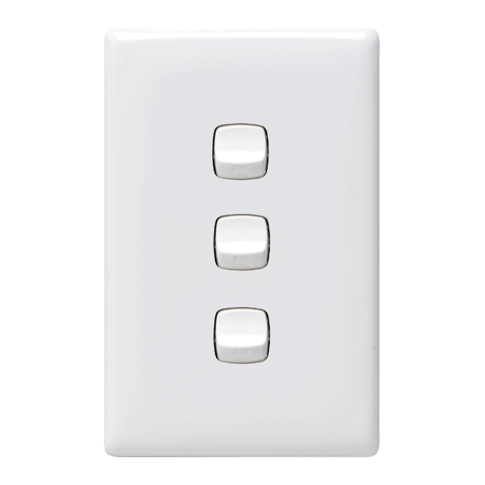 HPM LINEA 3 Gang Wall Switch - Bunnings Australia