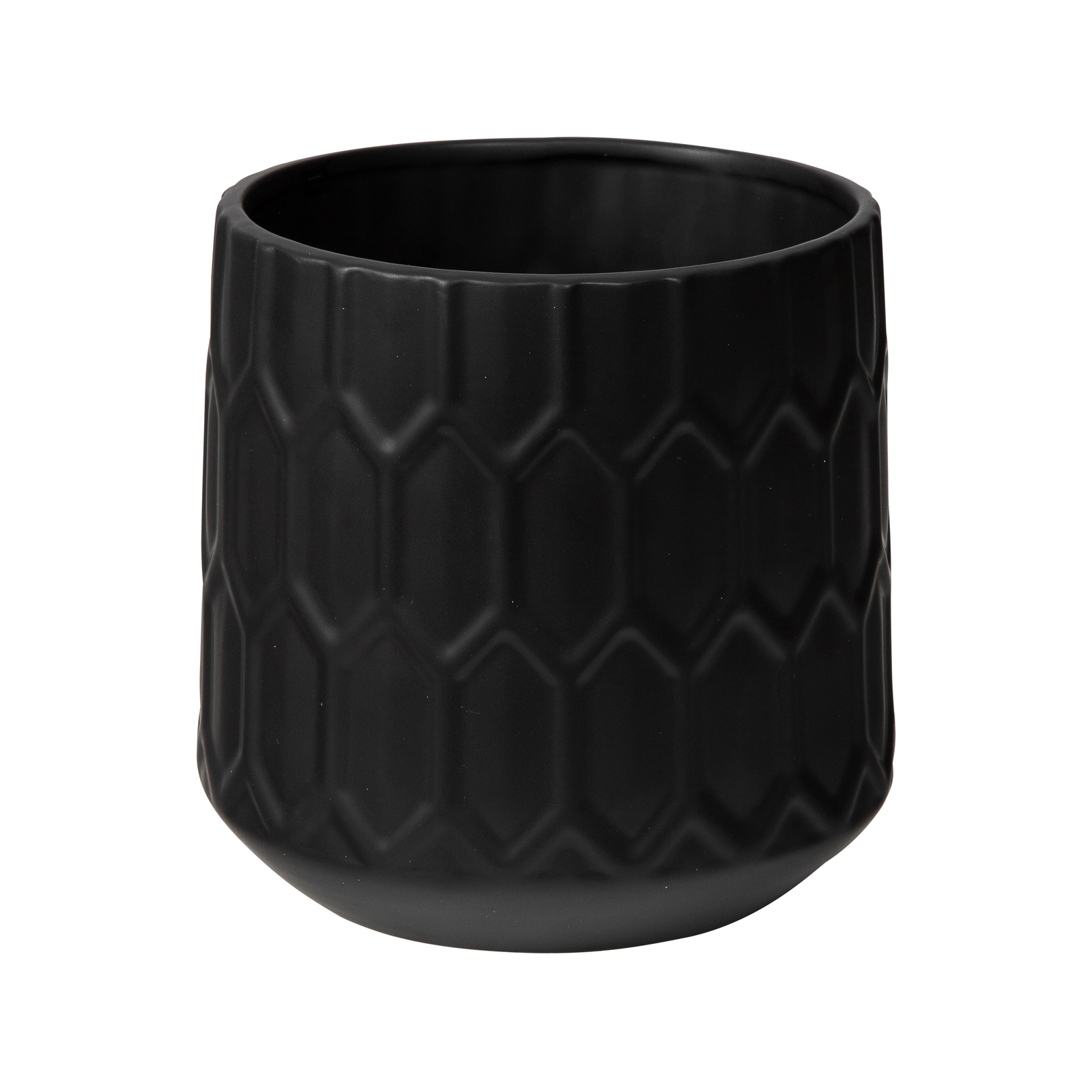 Northcote Pottery 17cm Black Carter Pot - Bunnings Australia