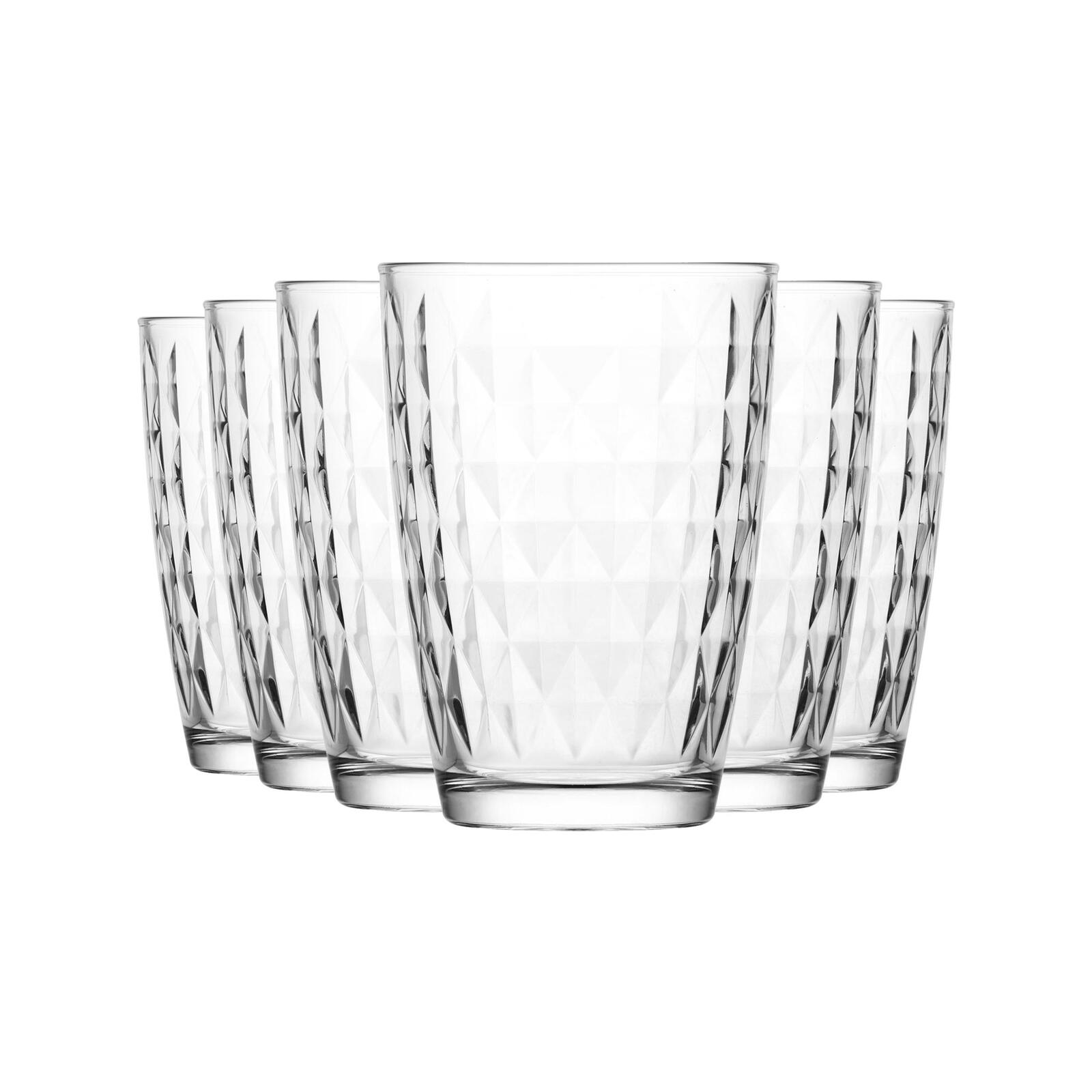 LAV Artemis Highball Cocktail Tumbler Glasses 415ml - Pack of 6 ...