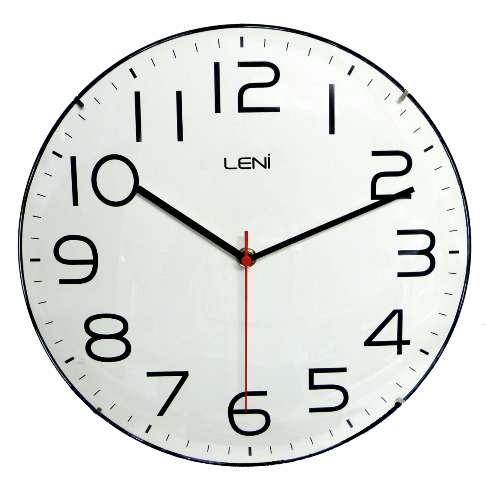 Leni 30cm White Classic Wall Clock - Bunnings Australia
