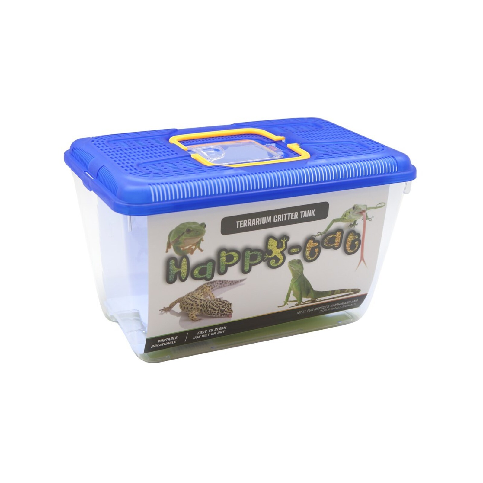 Paws & Claws Critter Aquarium Tank 32.5x21x20 Assorted - Bunnings Australia