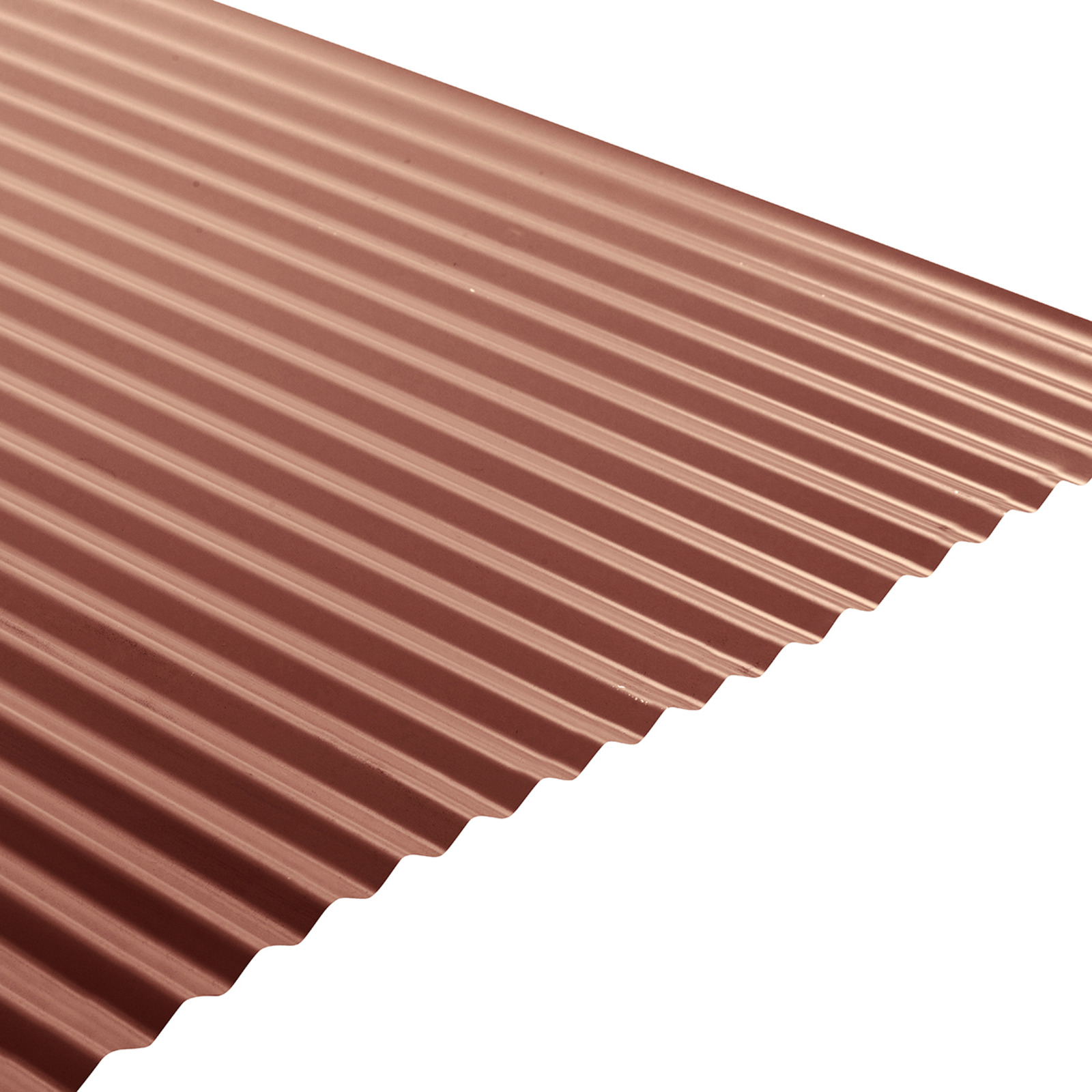 Mini-Flute Steel Wall Cladding 0.42mm BMT Colorbond steel Manor Red ...