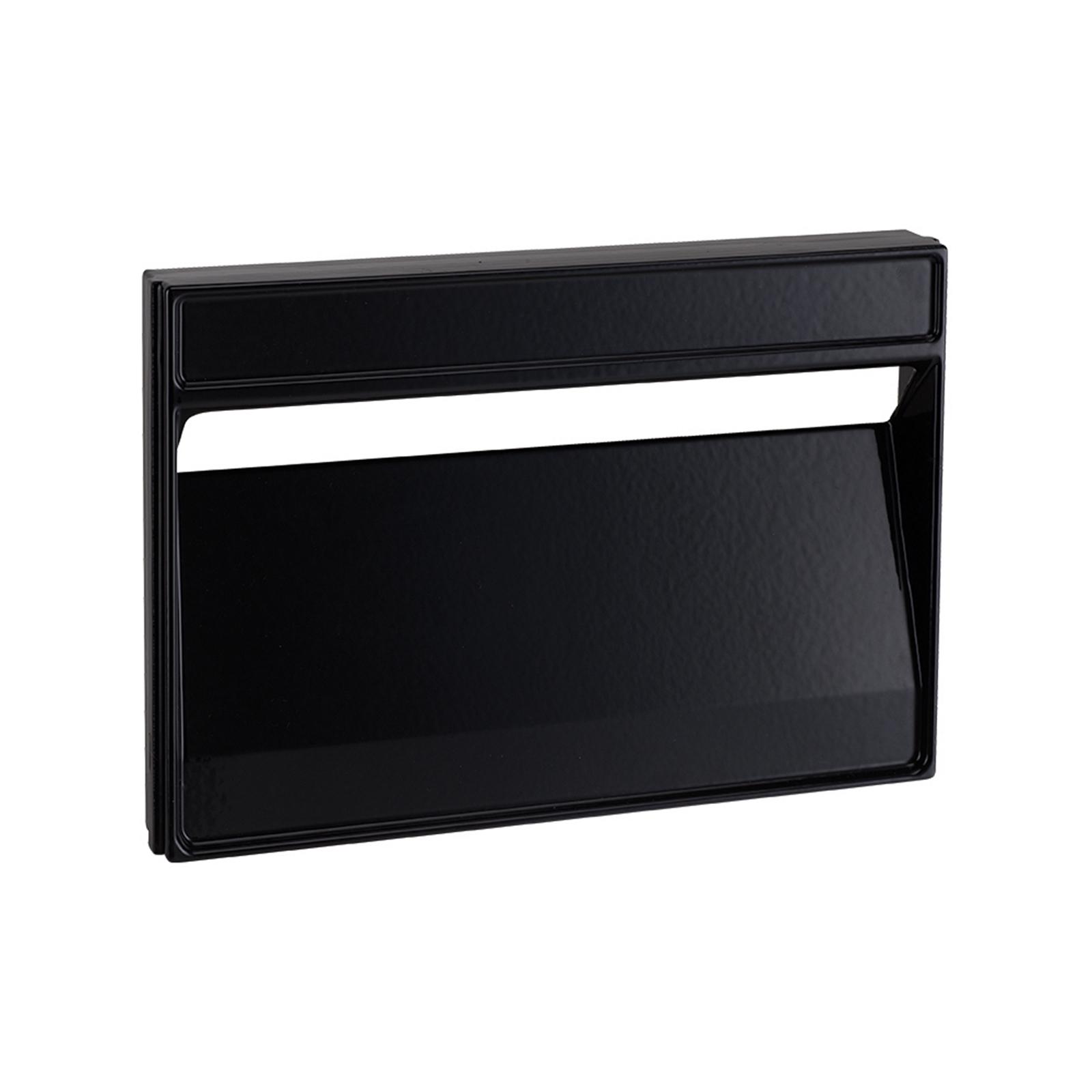 Sandleford Black Lazio Brick Insert Rear Opening Letterbox - Bunnings ...