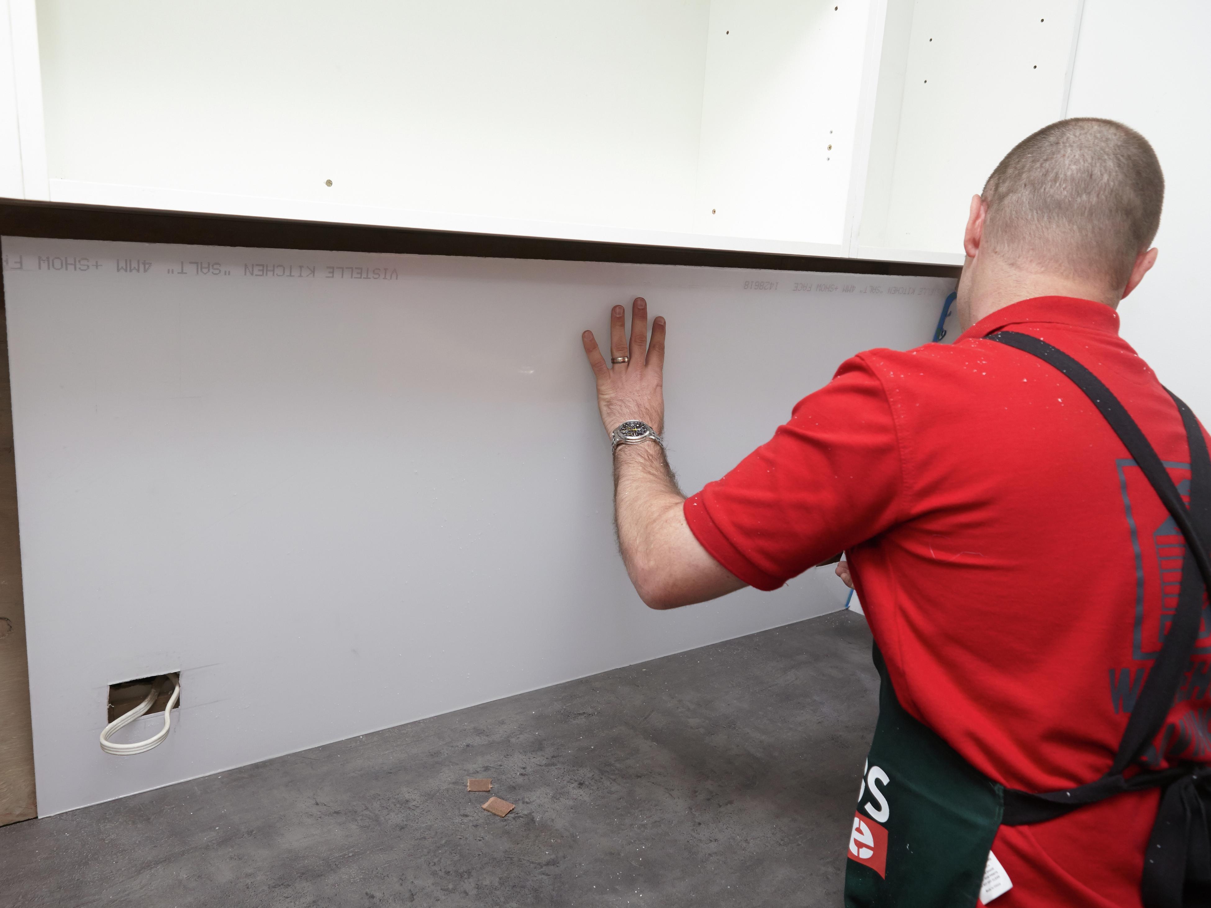 How To Install An Acrylic Splashback - Bunnings Australia