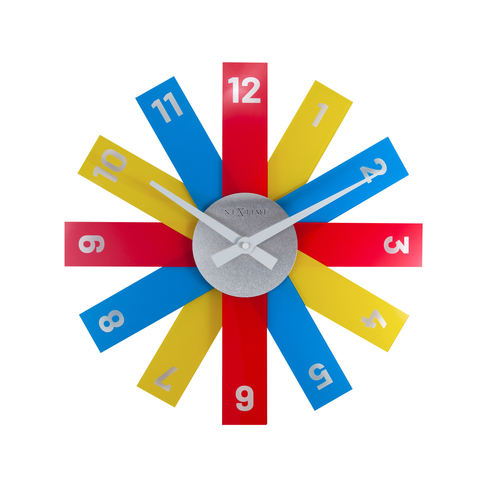 NeXtime Plexi Wall Clock 40cm Multi - Bunnings Australia