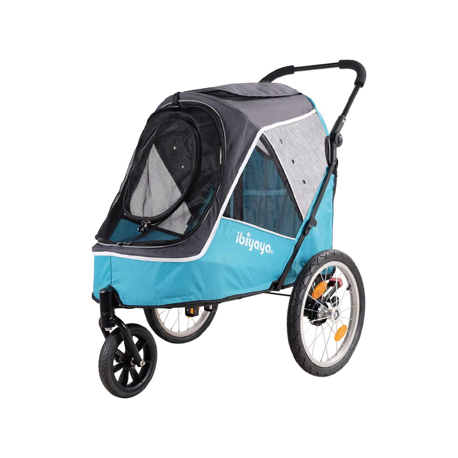 Ibiyaya Happy Pet Pram Jogger 2.0 - New and Improved w/ Bicycle ...