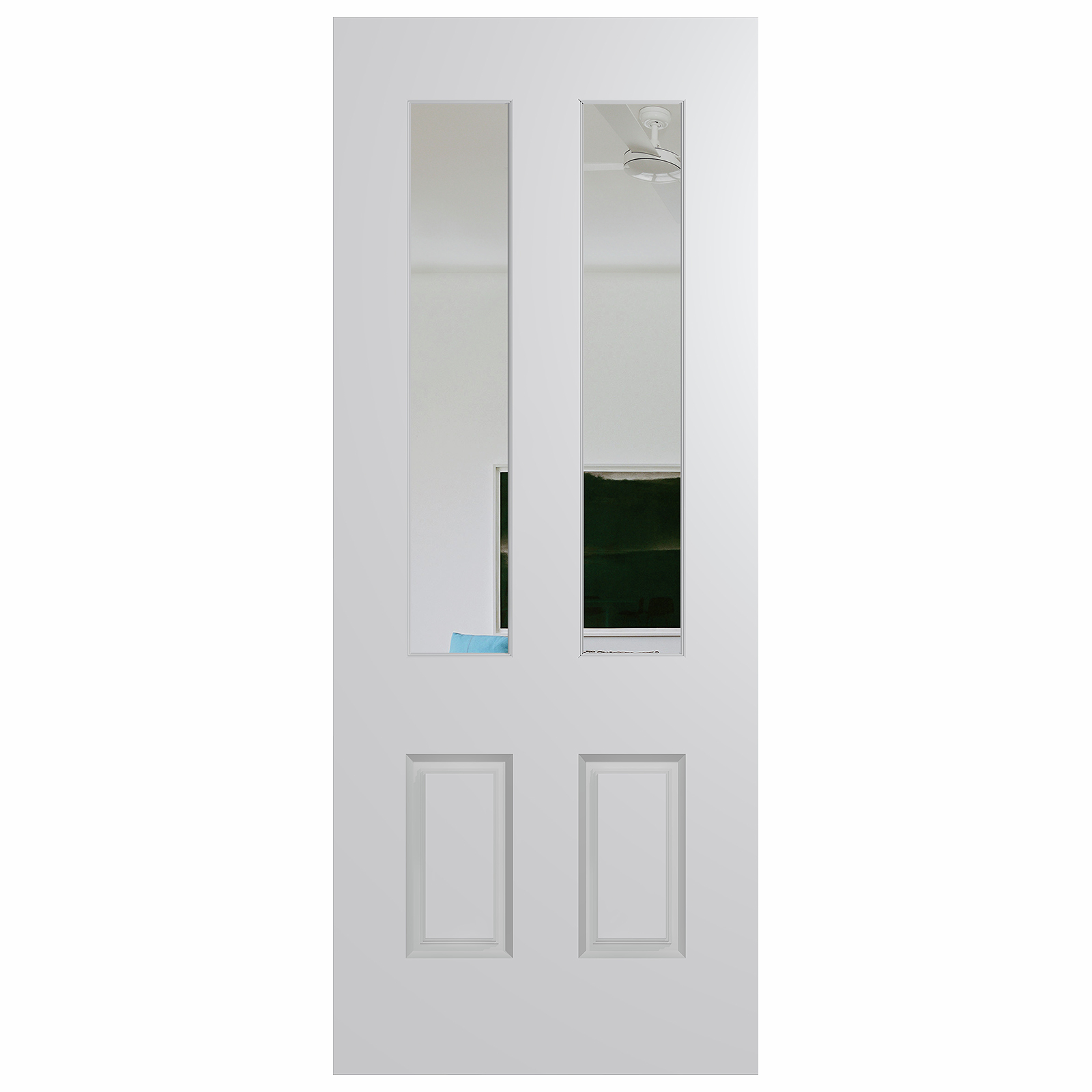 Hume 2040 x 720 x 35mm Internal Door Humecraft Clear G1 Glass HMC5 ...
