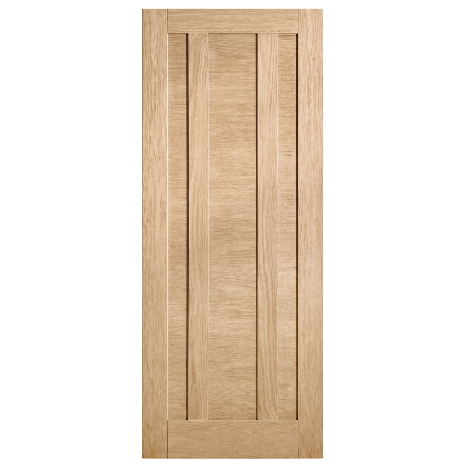 Corinthian Moda White Oak Internal Door AMOD18 - 770mm x 2040mm x 35mm ...