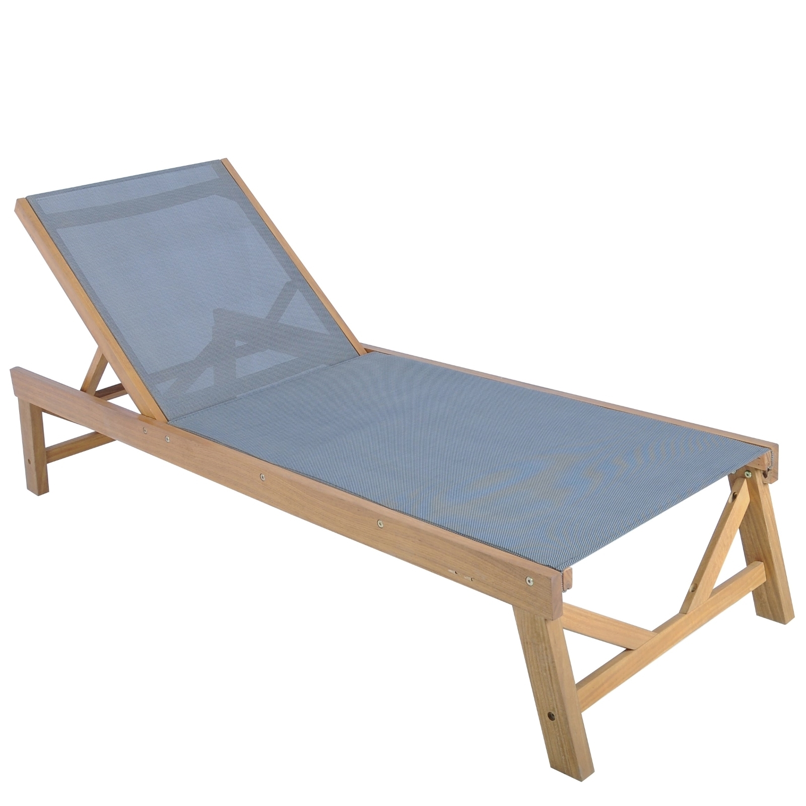Mimosa Honolulu Sling Timber Sunlounge - Bunnings New Zealand