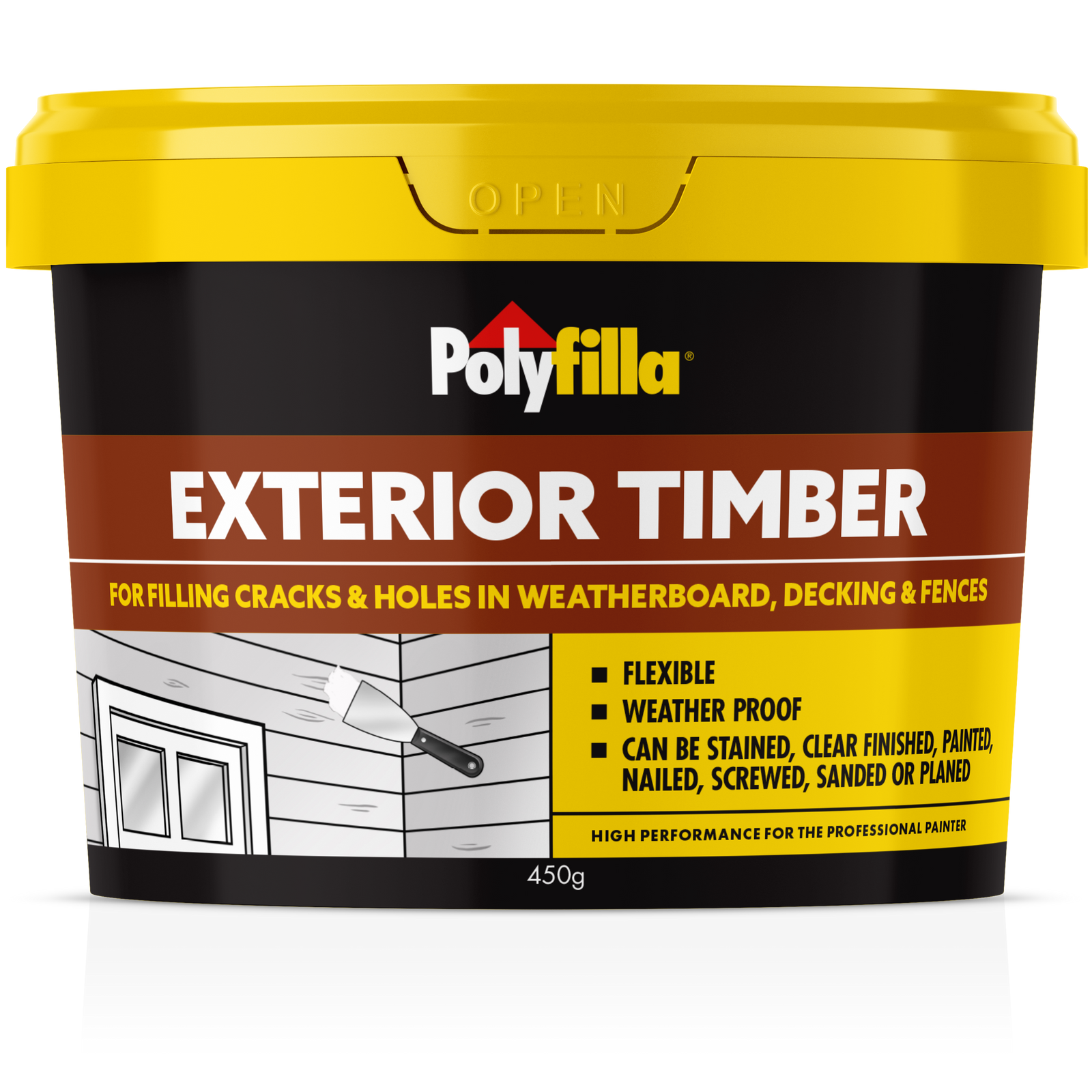 Polyfilla 450g Exterior Timber Filler - Bunnings Australia