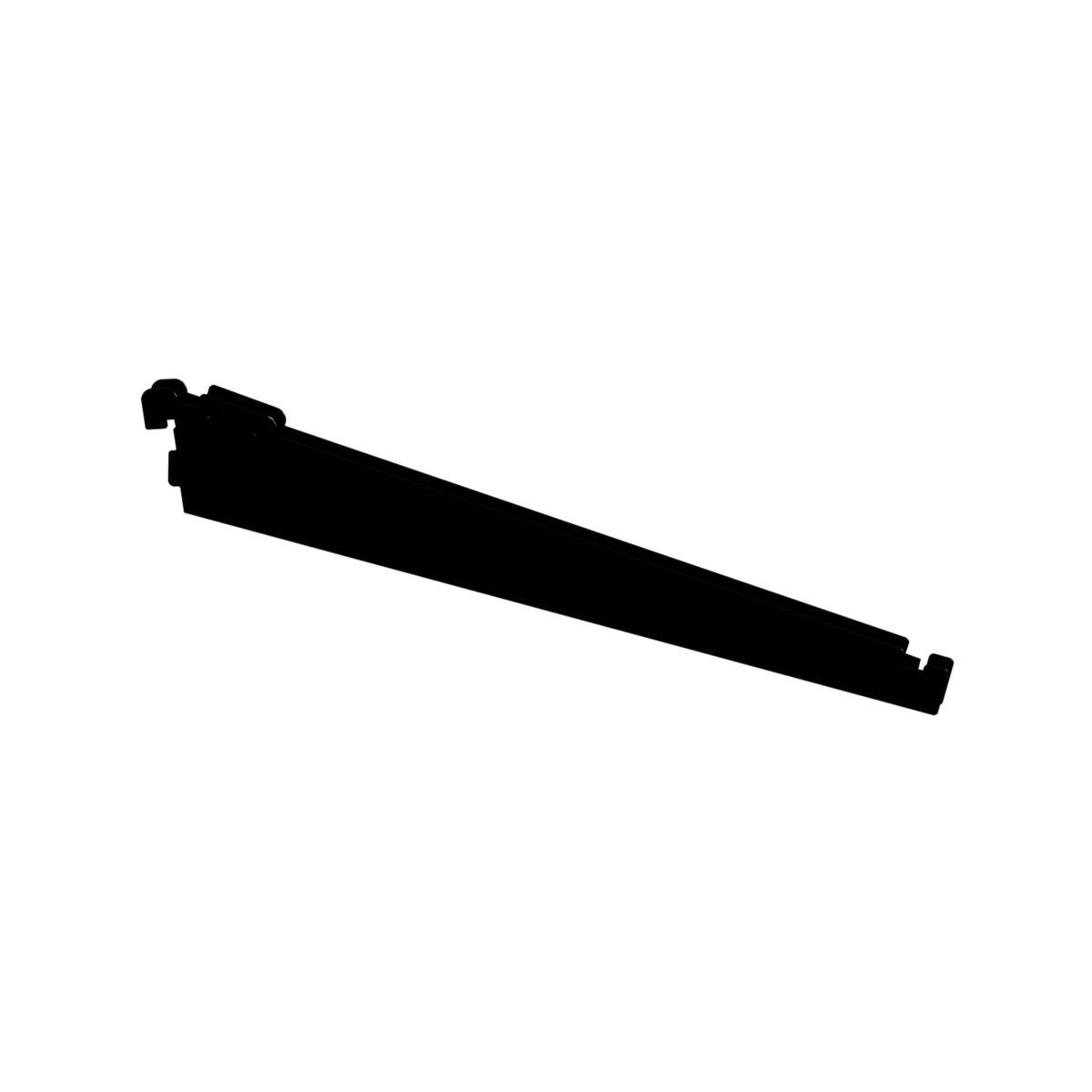 Flexi Storage Home Solutions 350mm Black Double Slot Angled Wire Shoe ...