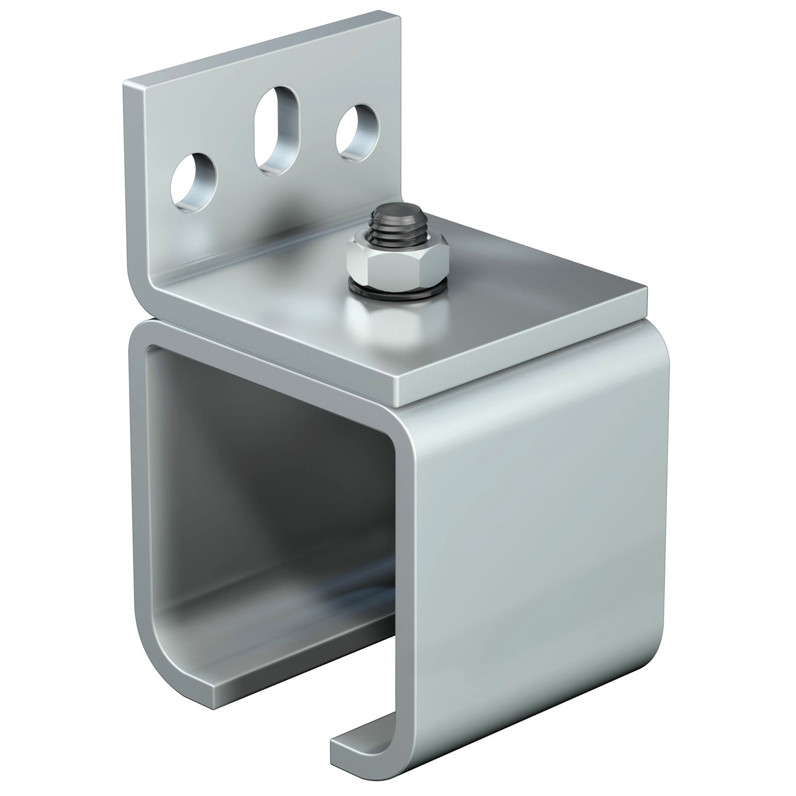 Cowdroy Nickel Plated Industro Single Track Wall Mount Bracket ...