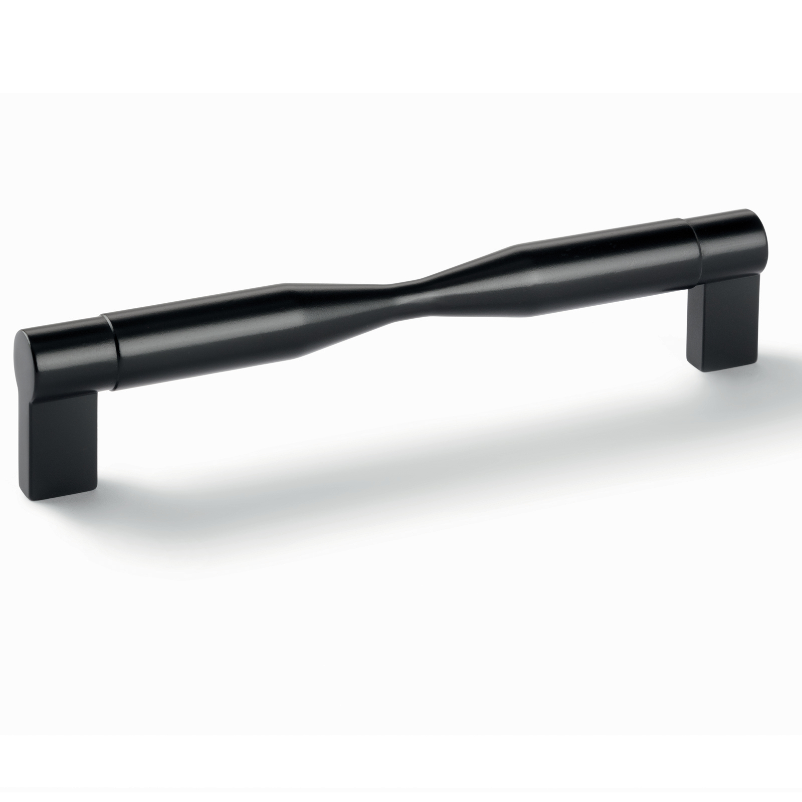 Hafele 176 x 36mm Matt Black Cabinet Handle - Bunnings Australia