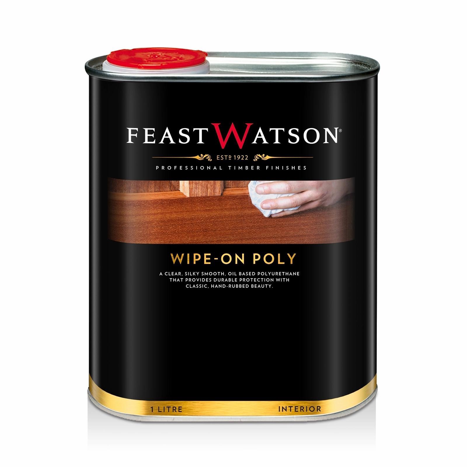Feast Watson 1L Satin Wipe On Poly - Bunnings New Zealand