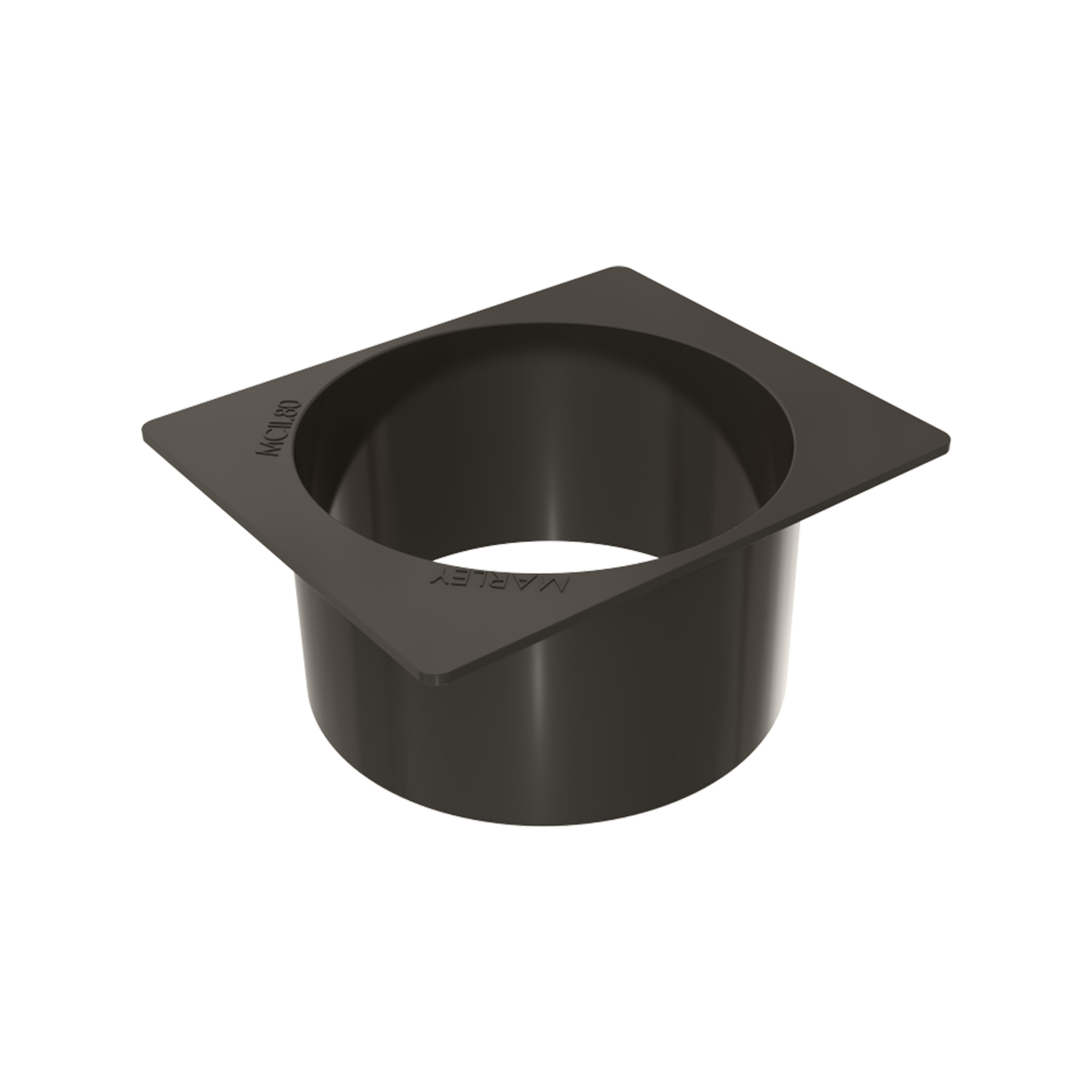 Marley 80mm Flaxblack Stormcloud Dropper Outlet - Bunnings New Zealand