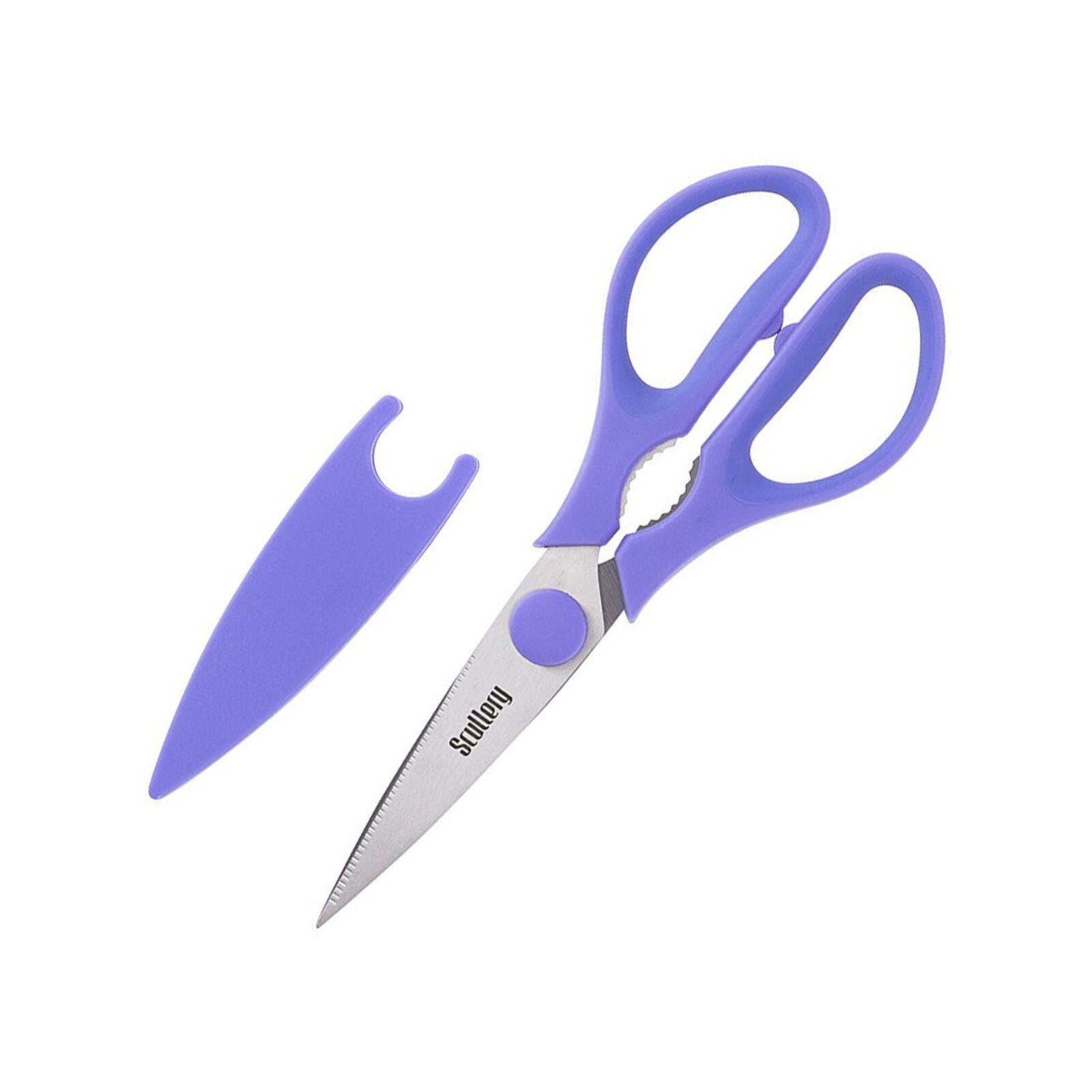 Scullery Kolori Kitchen Scissors 20cm Purple - Bunnings Australia