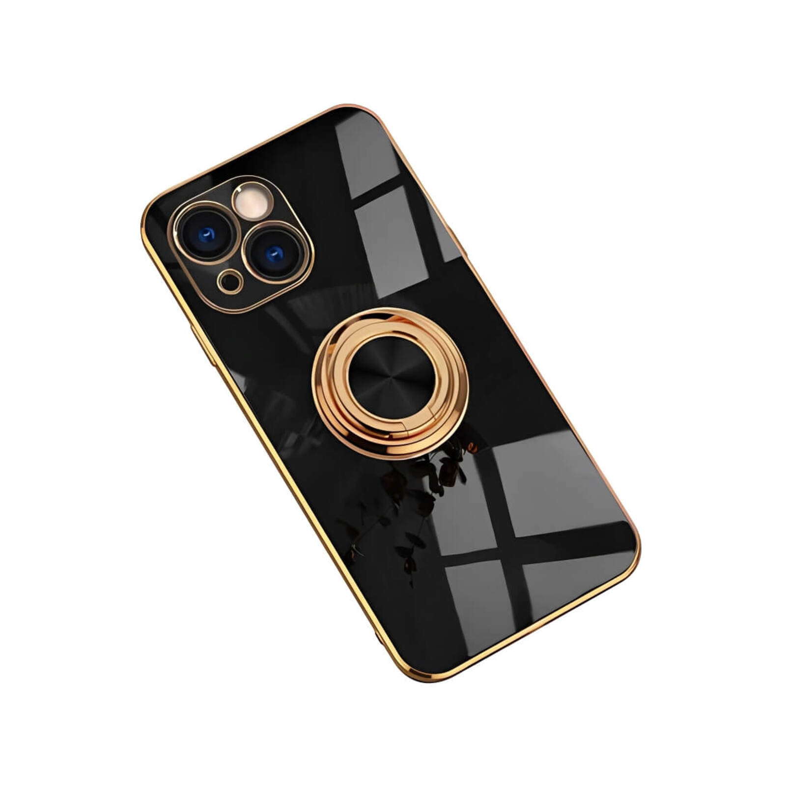 Iphone Ring Case 13 Mini Ring Case Black Luxury Cover - Bunnings Australia