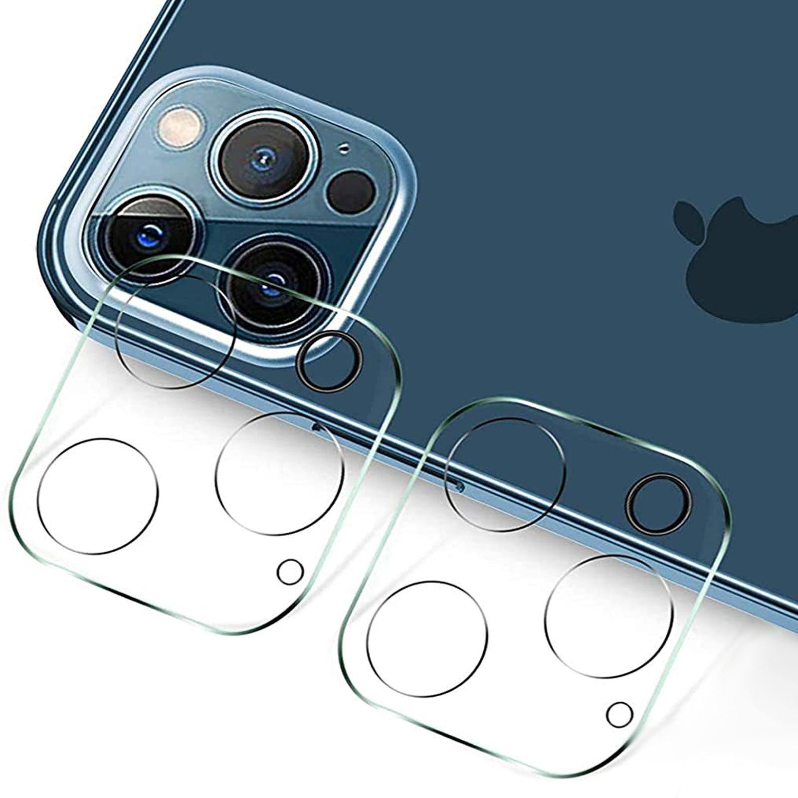 2 Pack Camera Lens Tempered Glass Screen Protector for iPhone 14 / 14 ...