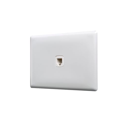 HPM LINEA 1 Gang Data / Phone Port - Bunnings Australia