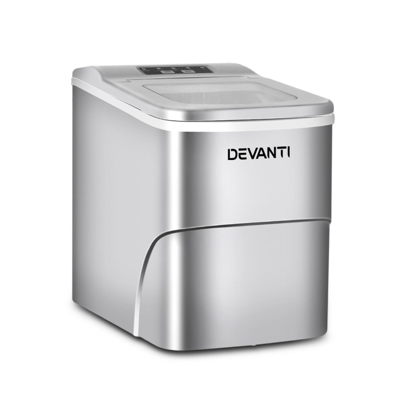 Devanti 2L Ice Maker Portable Ice Cube Machine - Silver - Bunnings ...