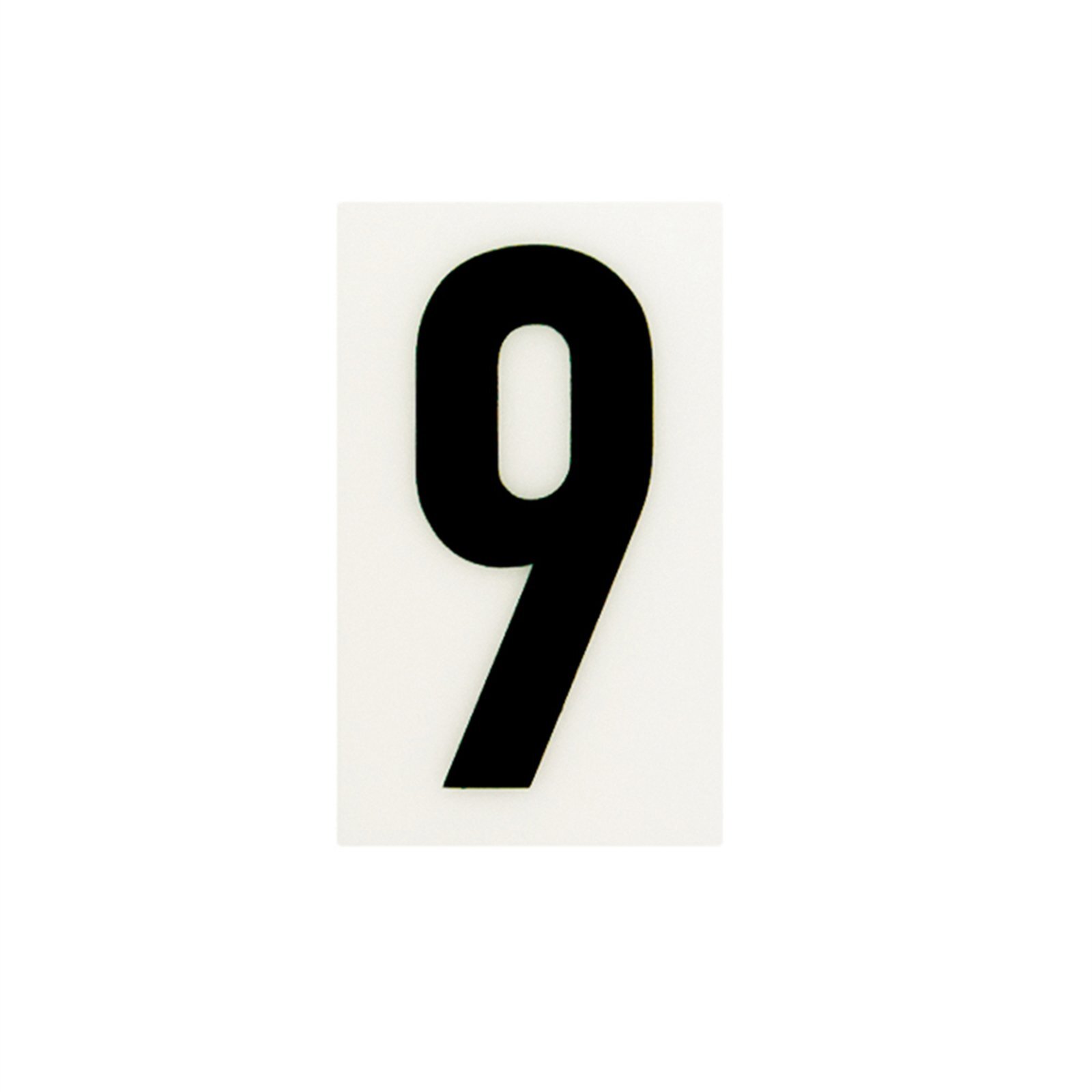 Sandleford 85mm White Self Adhesive House Number 9 - Bunnings Australia