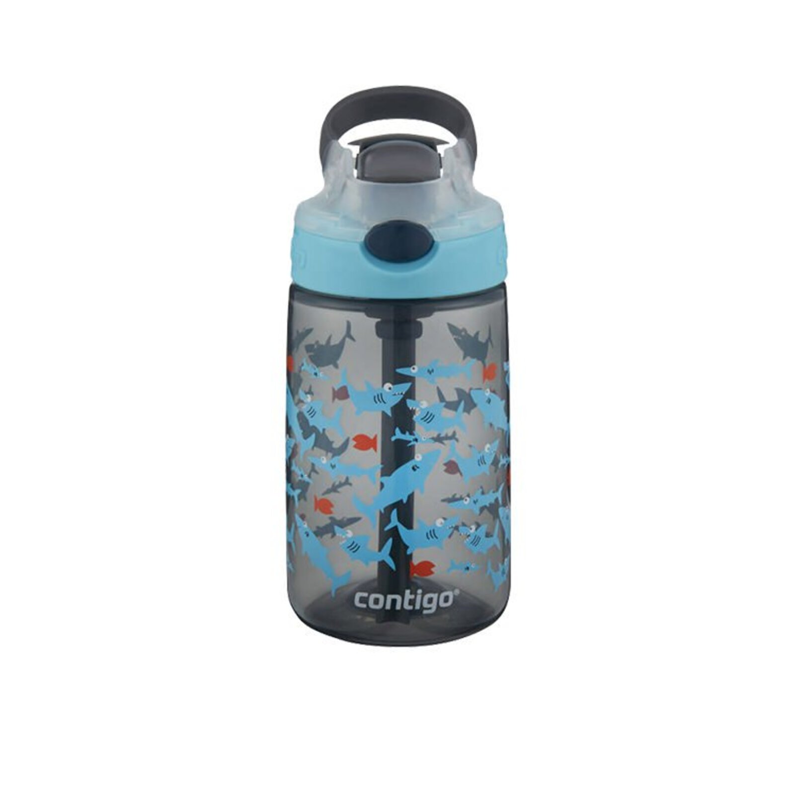 Contigo Gizmo Autospout Drink Bottle 420ml Shark - Bunnings Australia