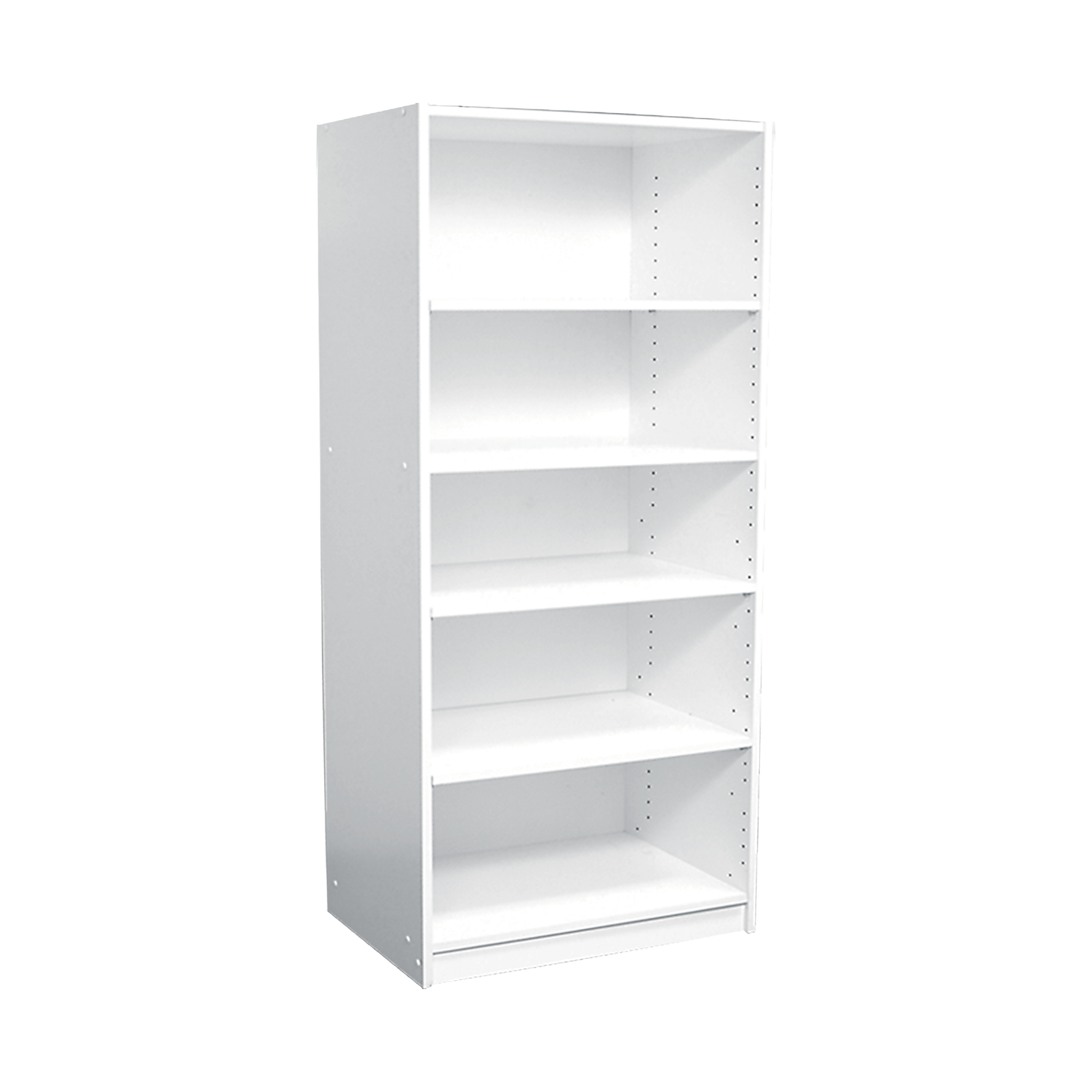 Multistore 1650 x 608 x 450mm 4 Adjustable Shelves Storage Unit - Crisp ...