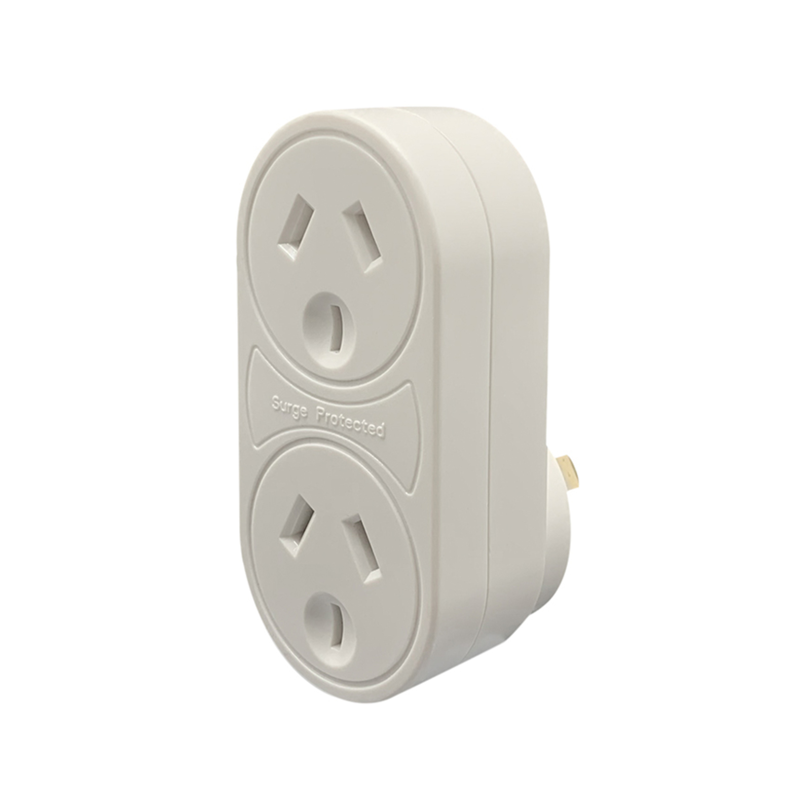 Jackson Vertical Surge Protected Double Adaptor - Bunnings New Zealand