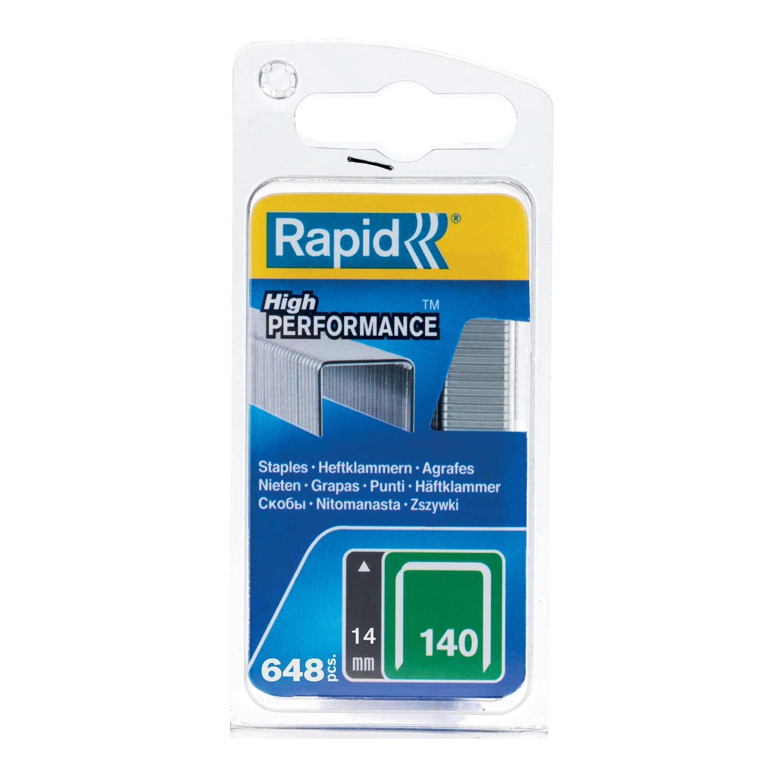 Rapid 14mm 140 Series Staples - 648 Pack - Bunnings New Zealand