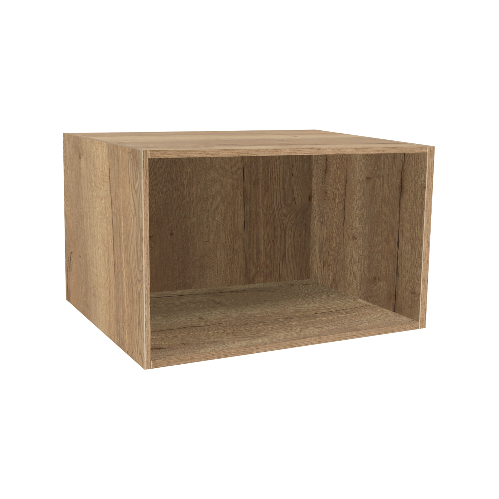 Kaboodle 300-399mm Hazelnut V Customisable Deep Open Slimline Shelf ...