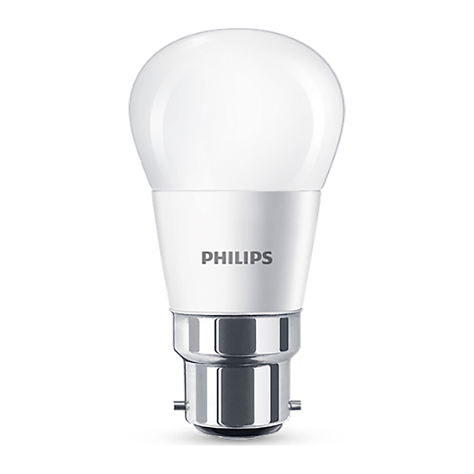 Philips B35 B22 LED 470Lm Warm White 5.5W Fancy Round - 2 Pack - Bunnings Australia