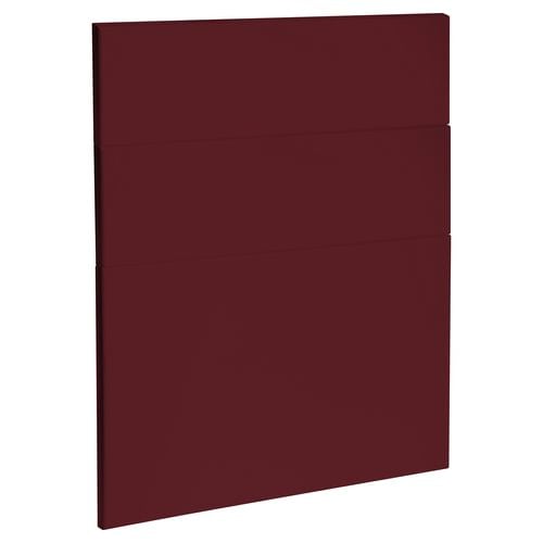 Kaboodle 600mm Seduction Red Modern 3 Drawer Panels - Bunnings Australia