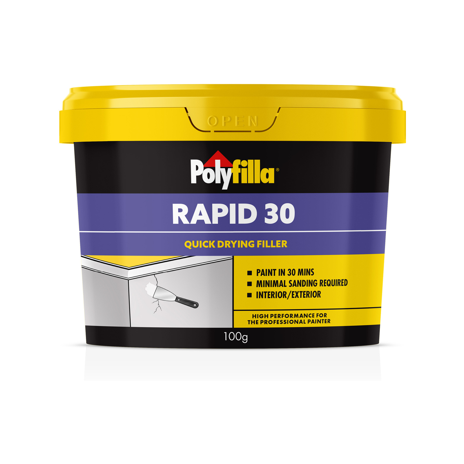Poly 100g Rapid Interior Filler - Bunnings Australia