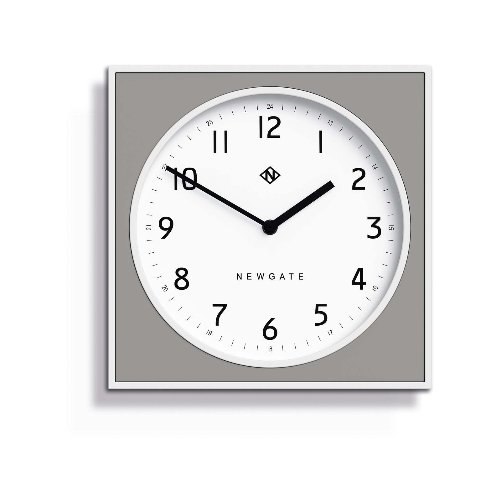 Newgate Burger & Chips Wall Clock Posh Grey - Bunnings Australia
