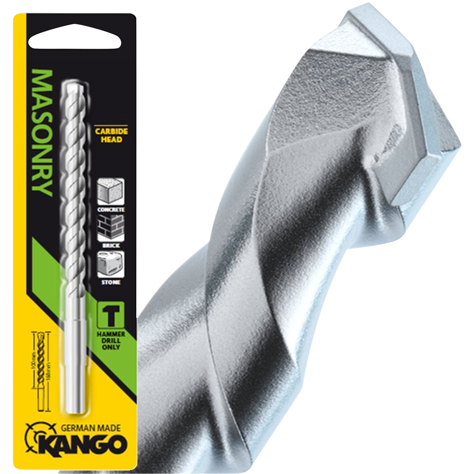 Kango 5.5 x 85mm Straight Shank Masonry Bit - Bunnings Australia