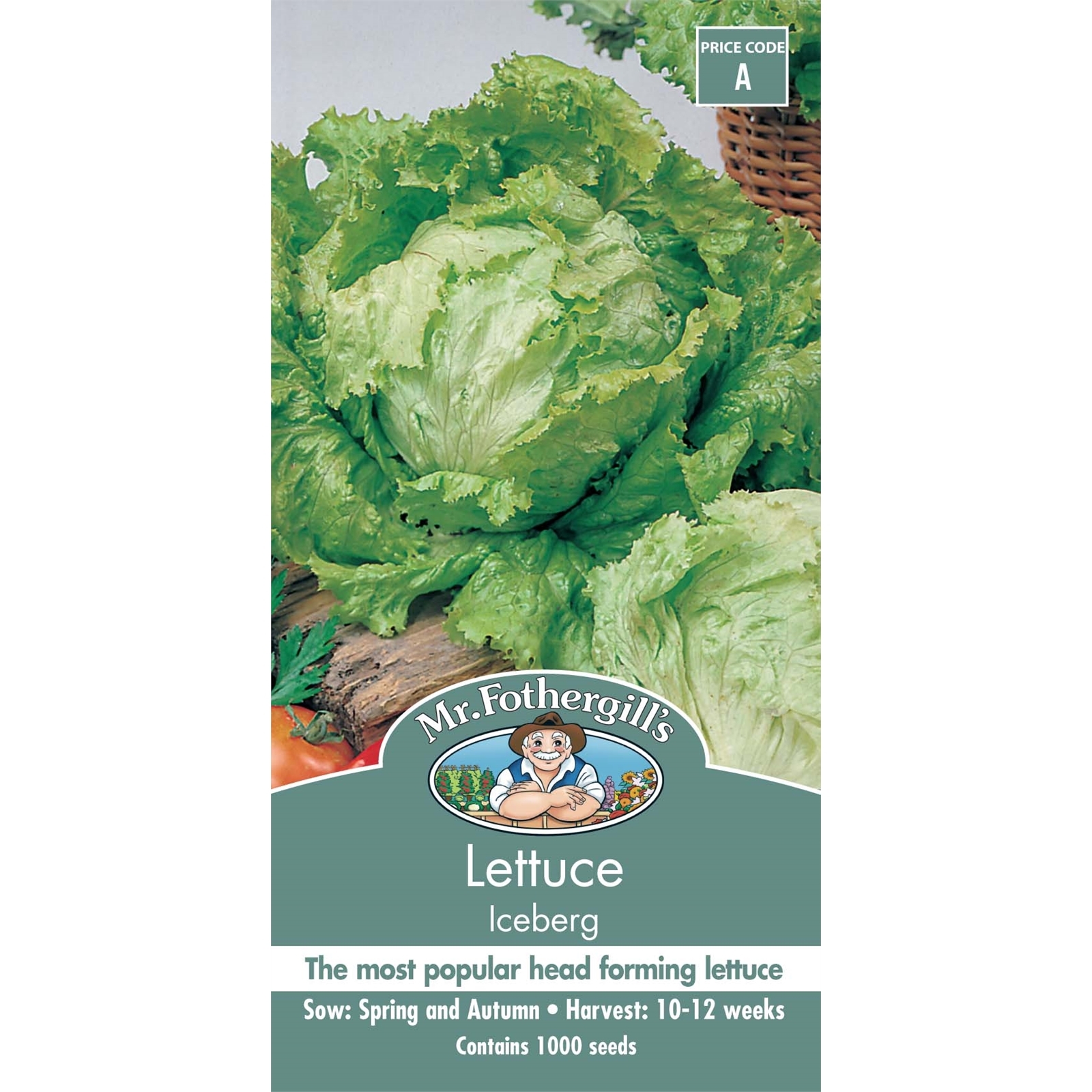 Mr Fothergill's Lettuce Iceberg Seeds - Bunnings New Zealand