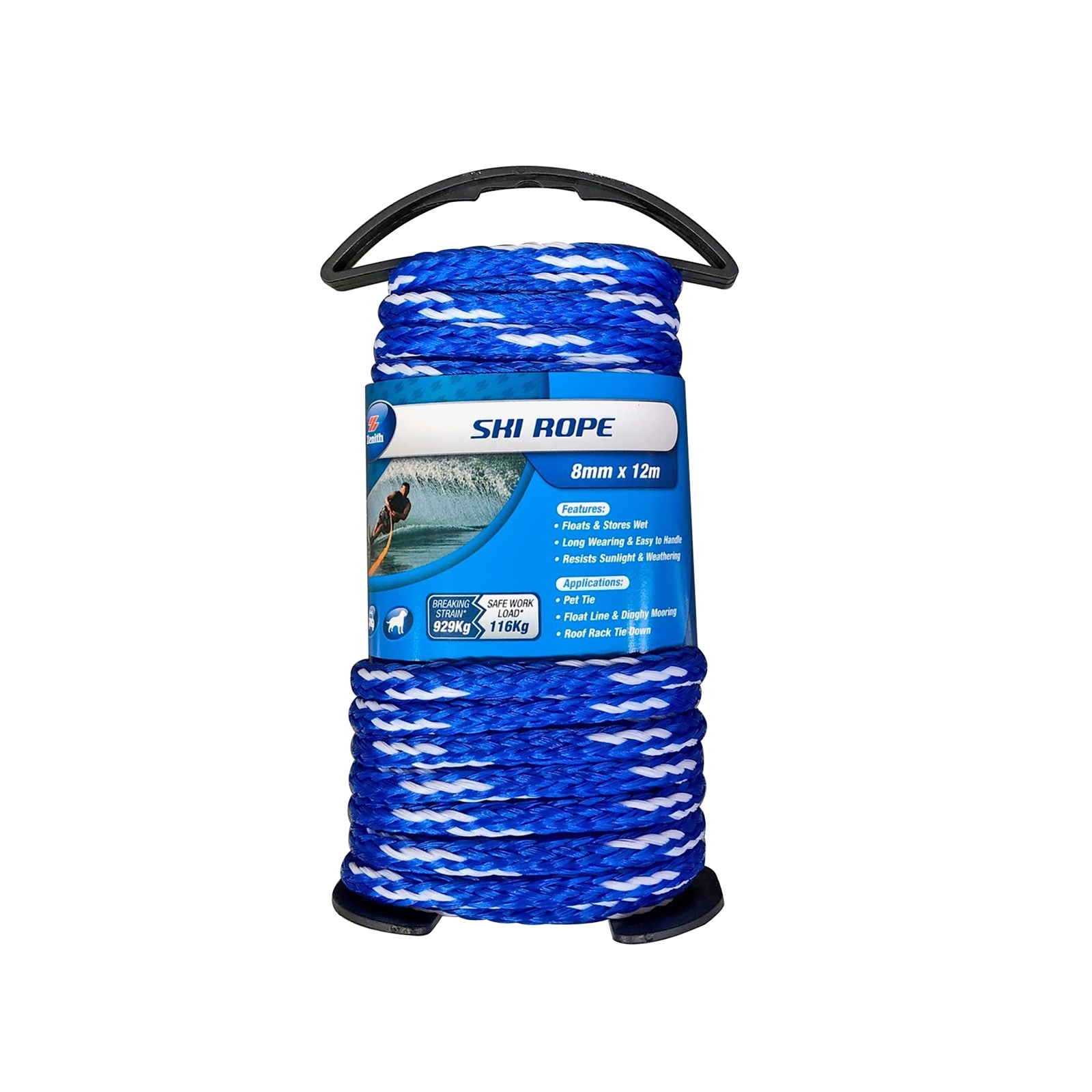 Zenith 8mm x 12m Ski Rope - Bunnings New Zealand