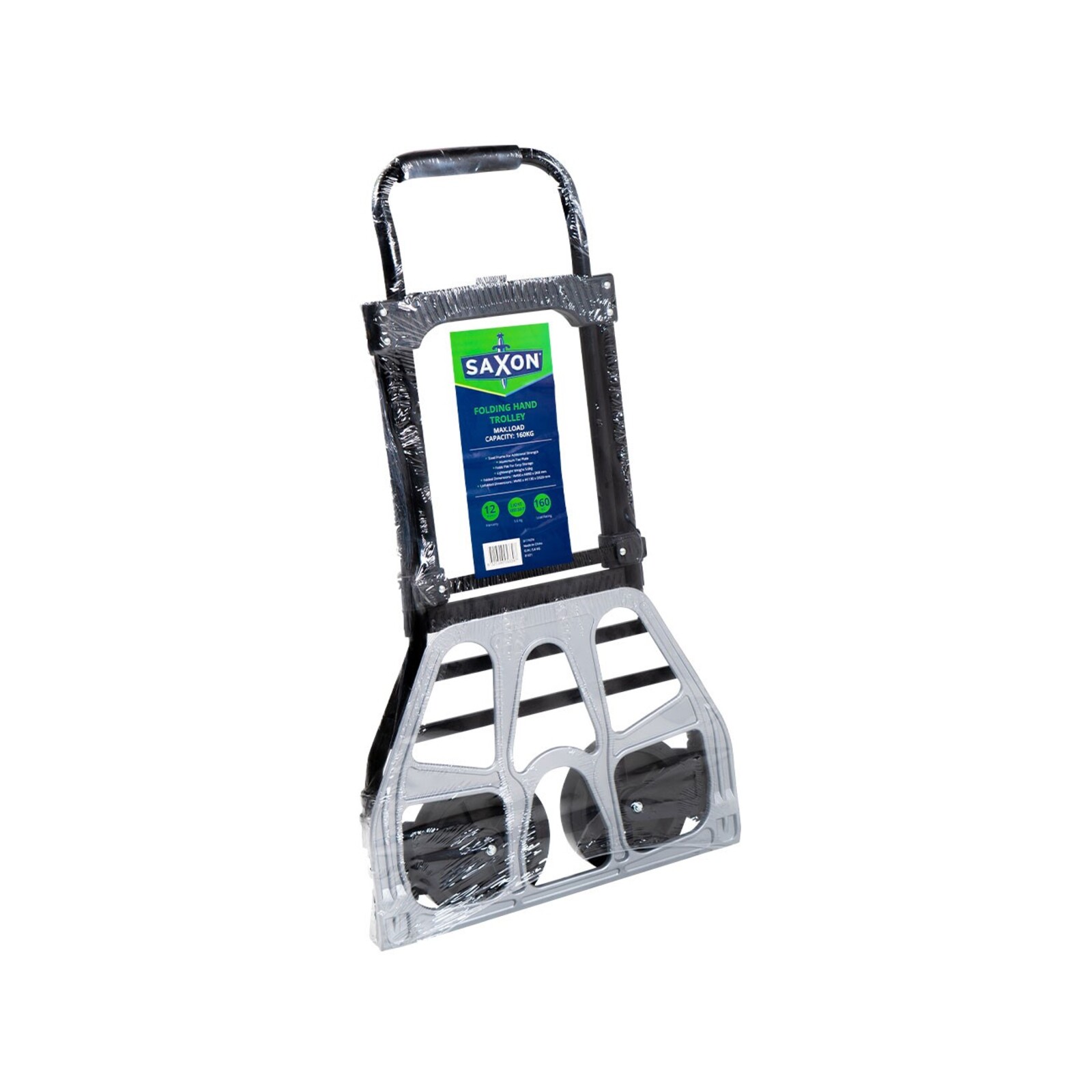 Saxon 160kg Folding Hand Trolley - Bunnings Australia