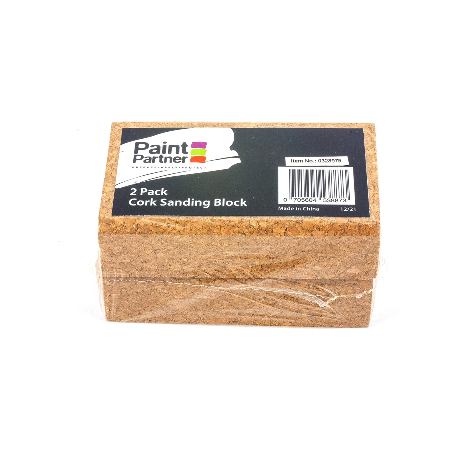 Paint Partner Cork Sanding Block - 2 Pack - Bunnings Australia