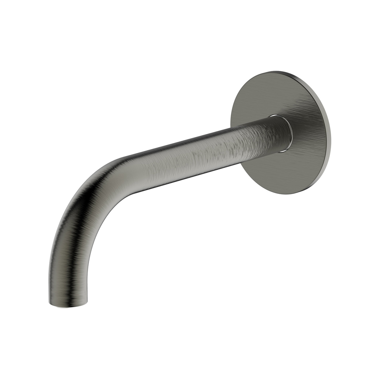 Gareth Ashton Gun Metal 165mm Poco Curved Basin Spout WELS 4 Star 7 L ...