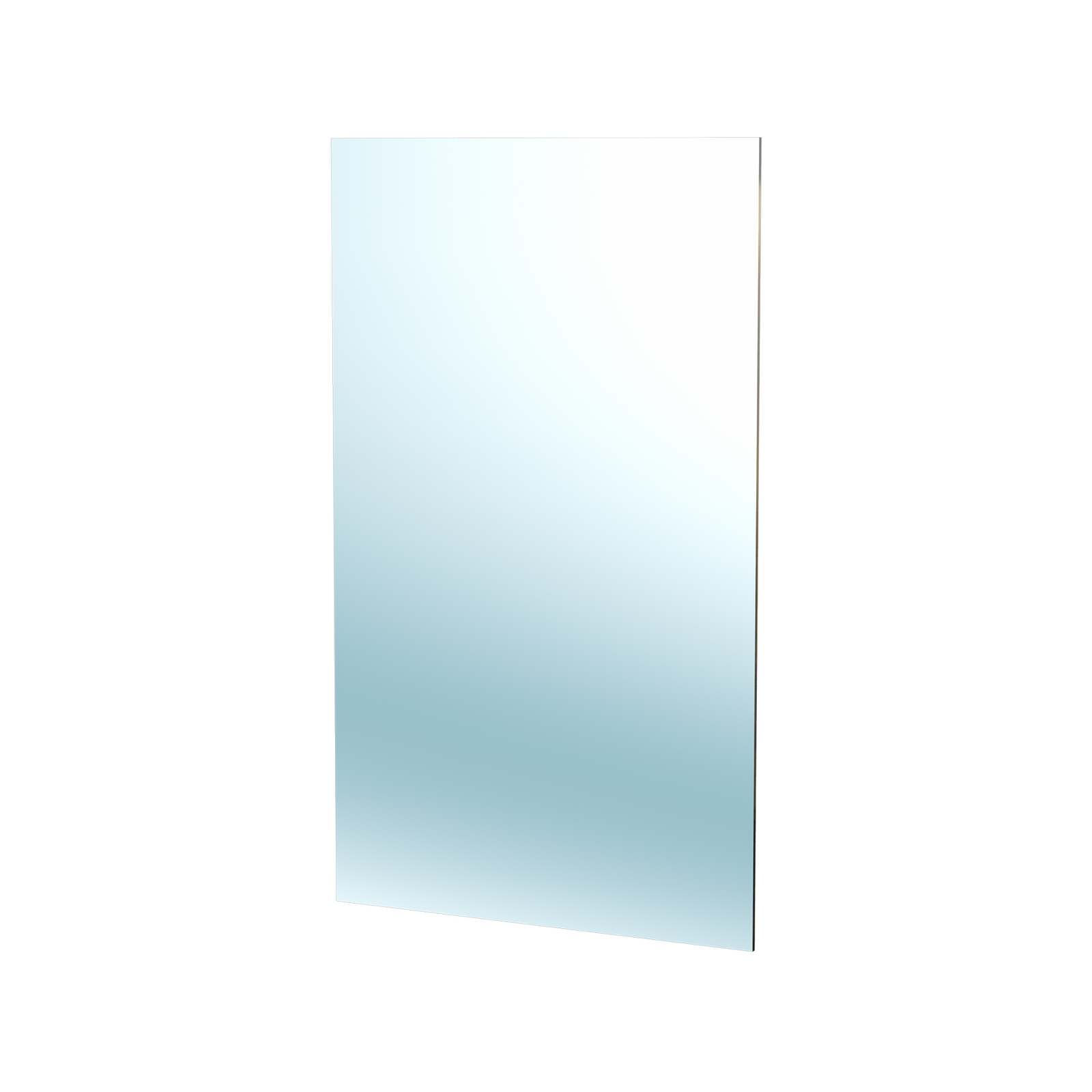 Living Elements 450 x 750 x 5mm Flat Edge Mirror - Bunnings Australia