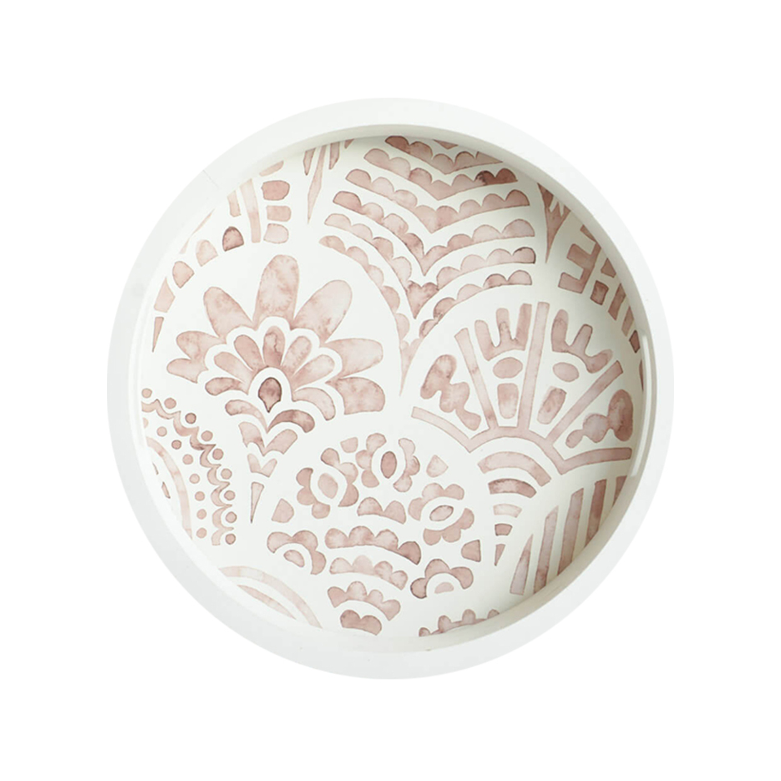 Rayell Scallop Food Dining Serving Tray Peach 40x40x6cm - Bunnings ...